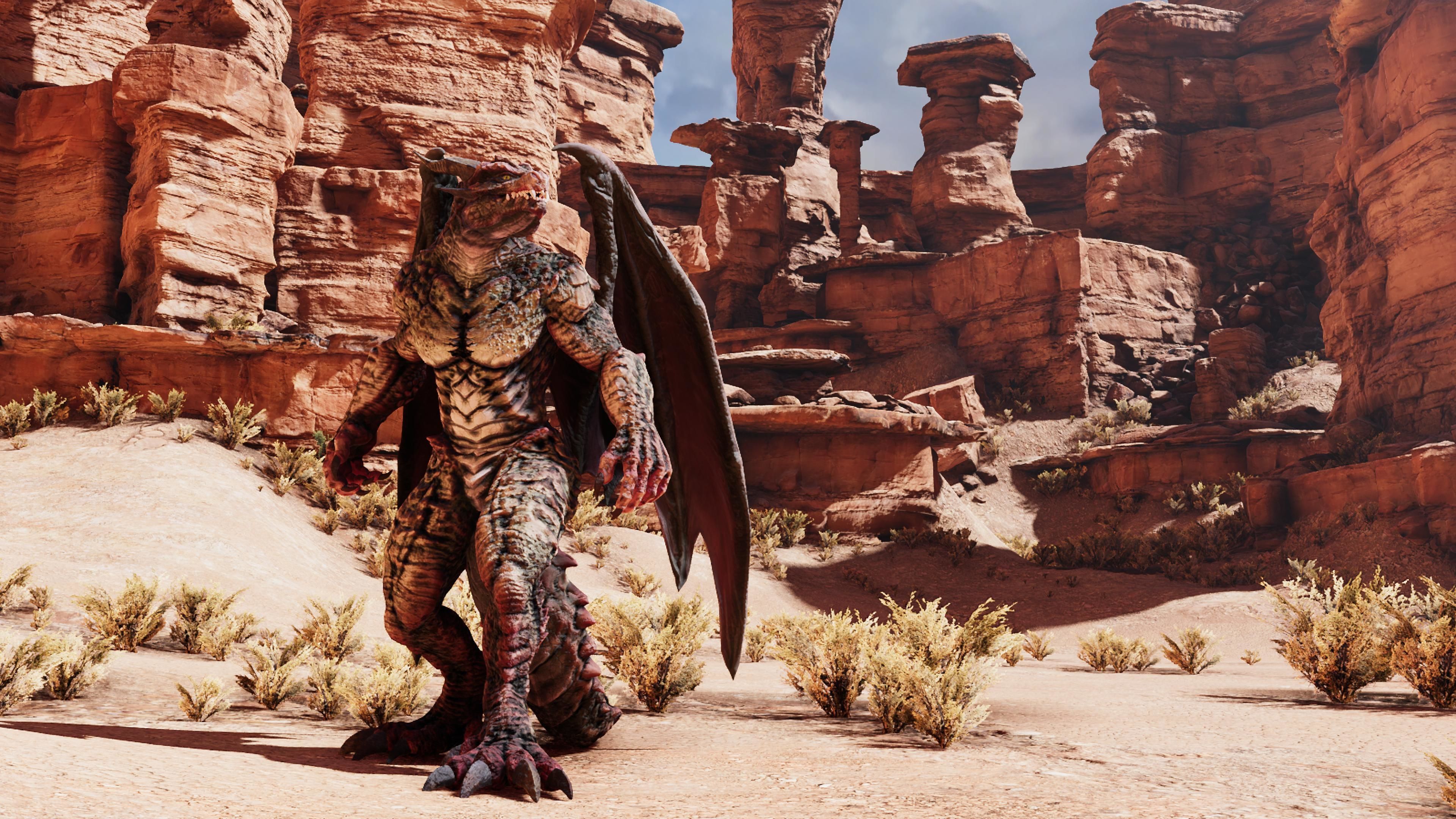 3D model Drake the Dragonkin VR / AR / low-poly rigged animated | CGTrader