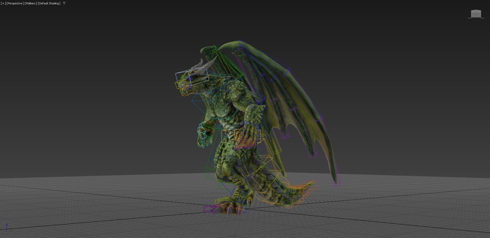 3D model Drake the Dragonkin VR / AR / low-poly rigged animated | CGTrader