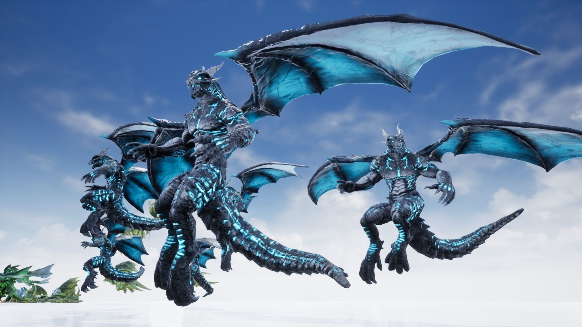 3D model Drake the Dragonkin VR / AR / low-poly rigged animated | CGTrader