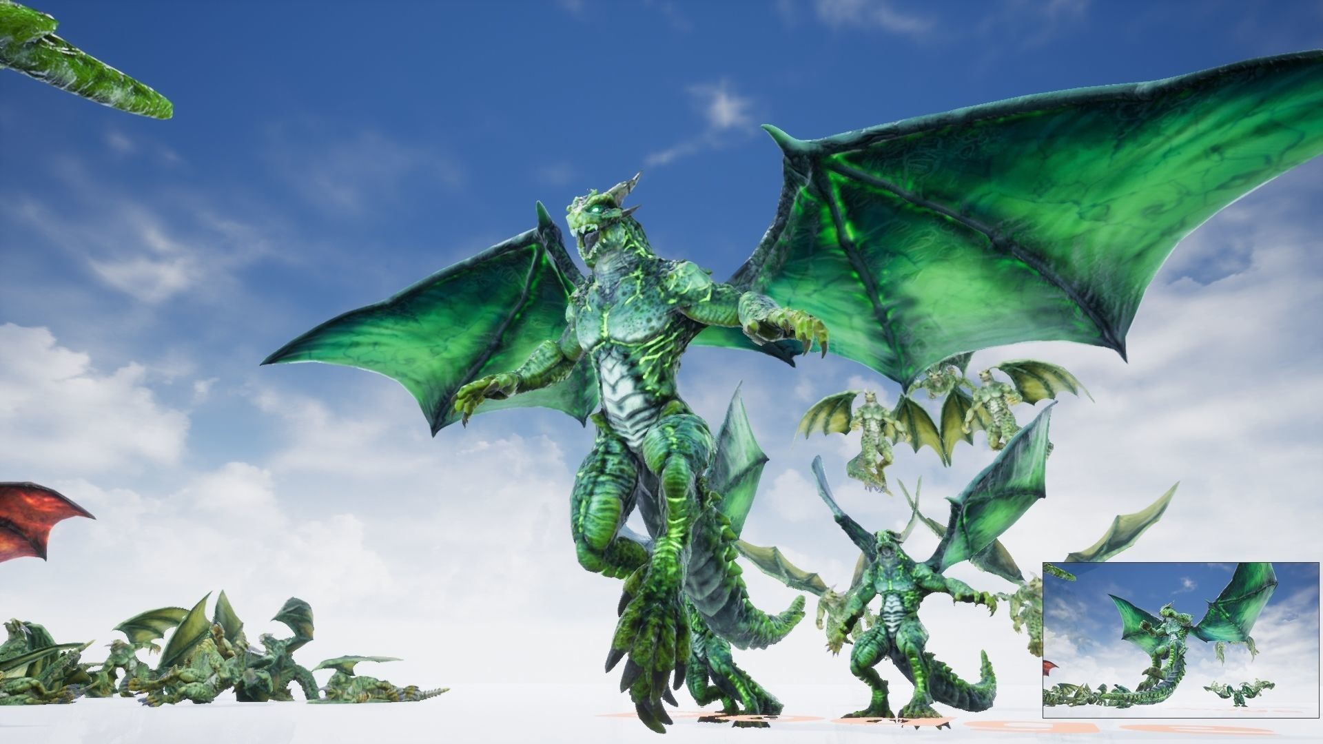 3D model Drake the Dragonkin VR / AR / low-poly rigged animated | CGTrader