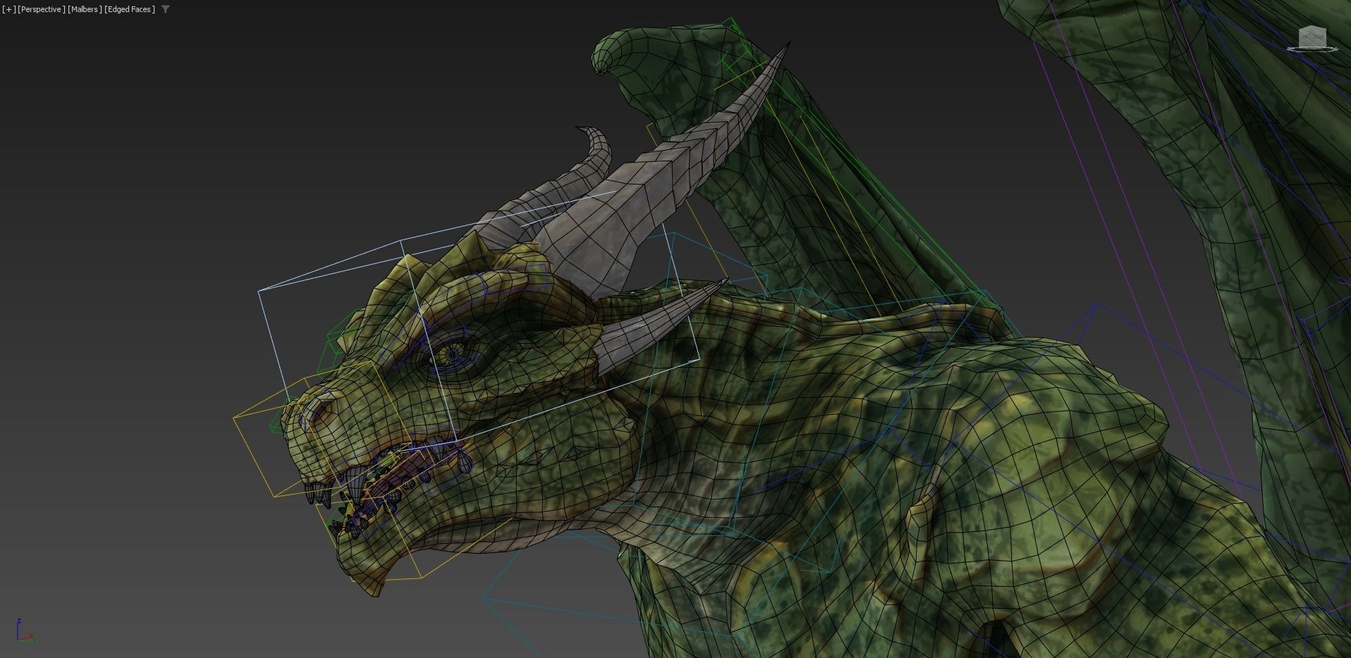 3D model Drake the Dragonkin VR / AR / low-poly rigged animated | CGTrader