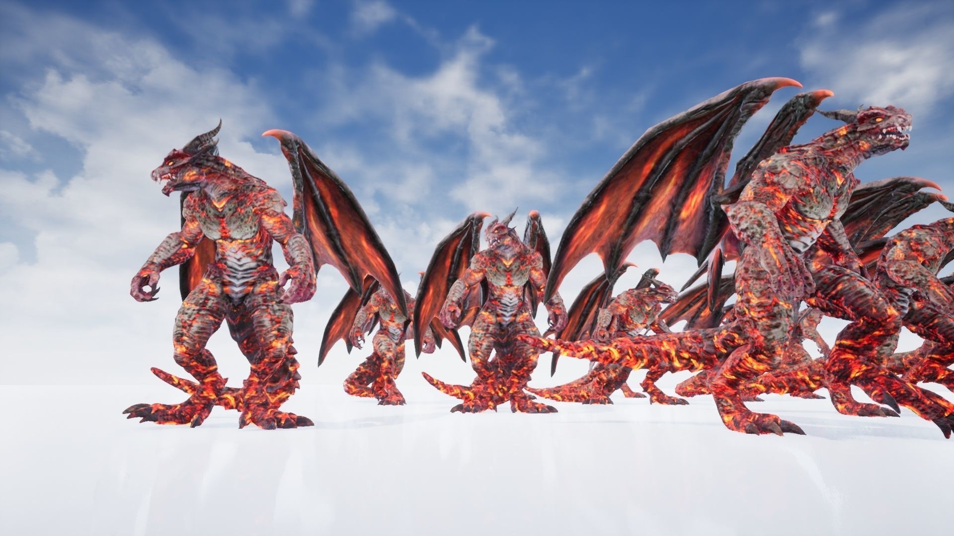 3D model Drake the Dragonkin VR / AR / low-poly rigged animated | CGTrader