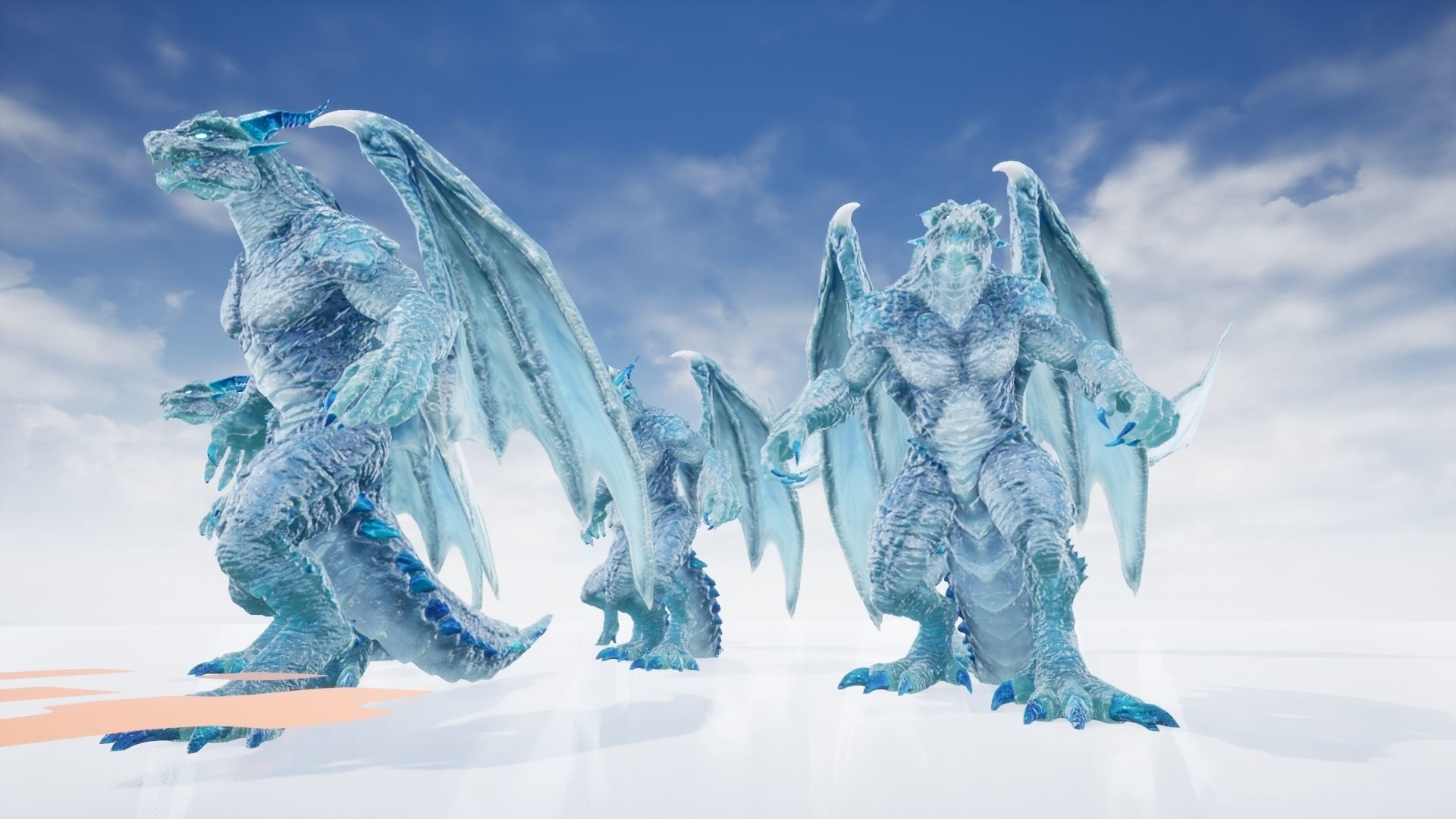 3D model Drake the Dragonkin VR / AR / low-poly rigged animated | CGTrader