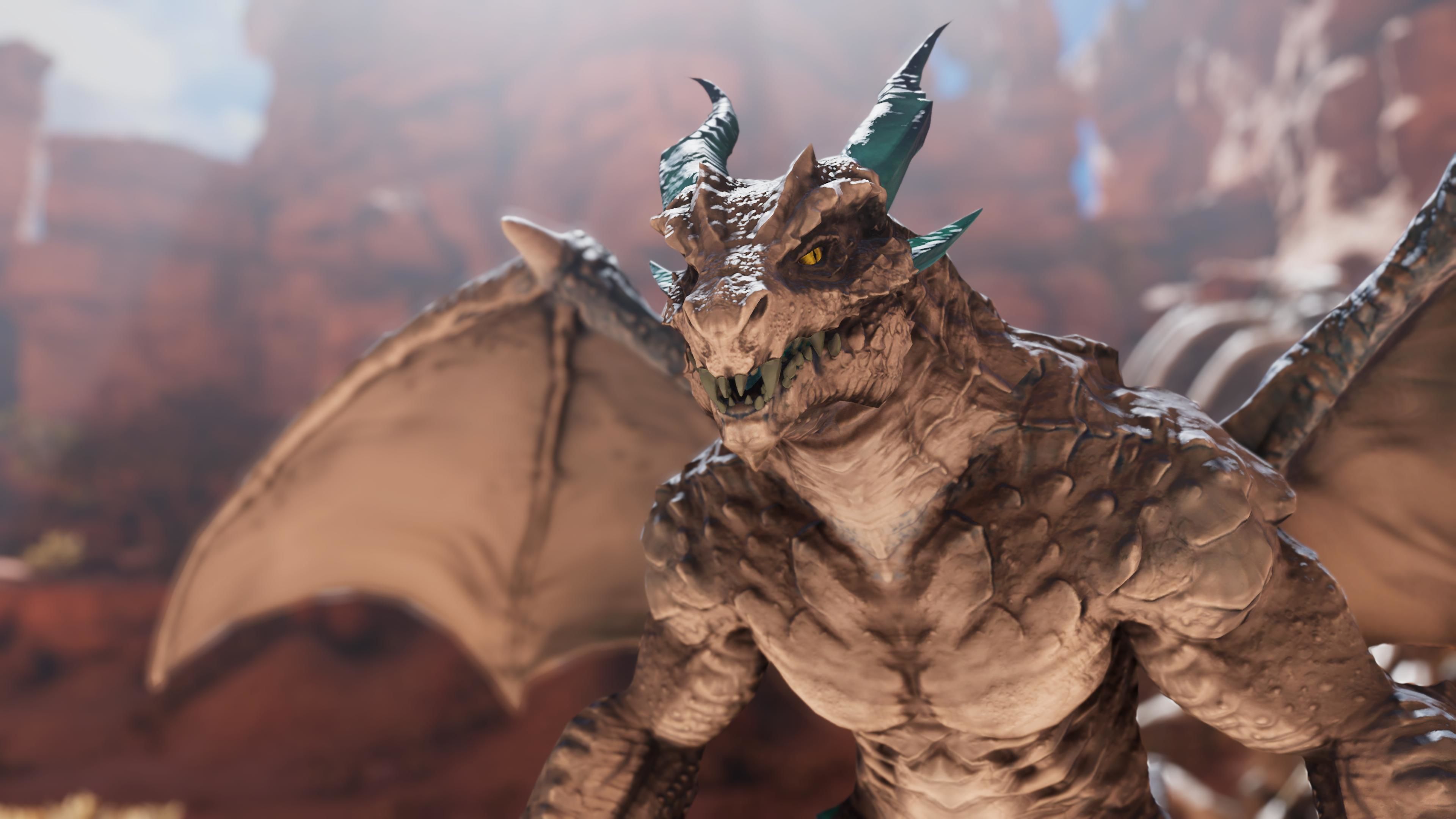 3D model Drake the Dragonkin VR / AR / low-poly rigged animated | CGTrader