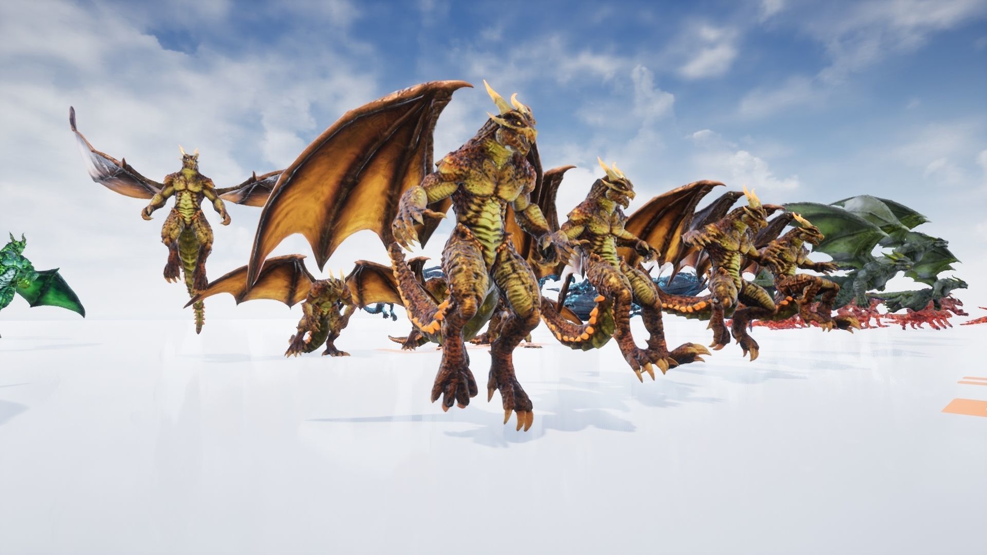 3D model Drake the Dragonkin VR / AR / low-poly rigged animated | CGTrader