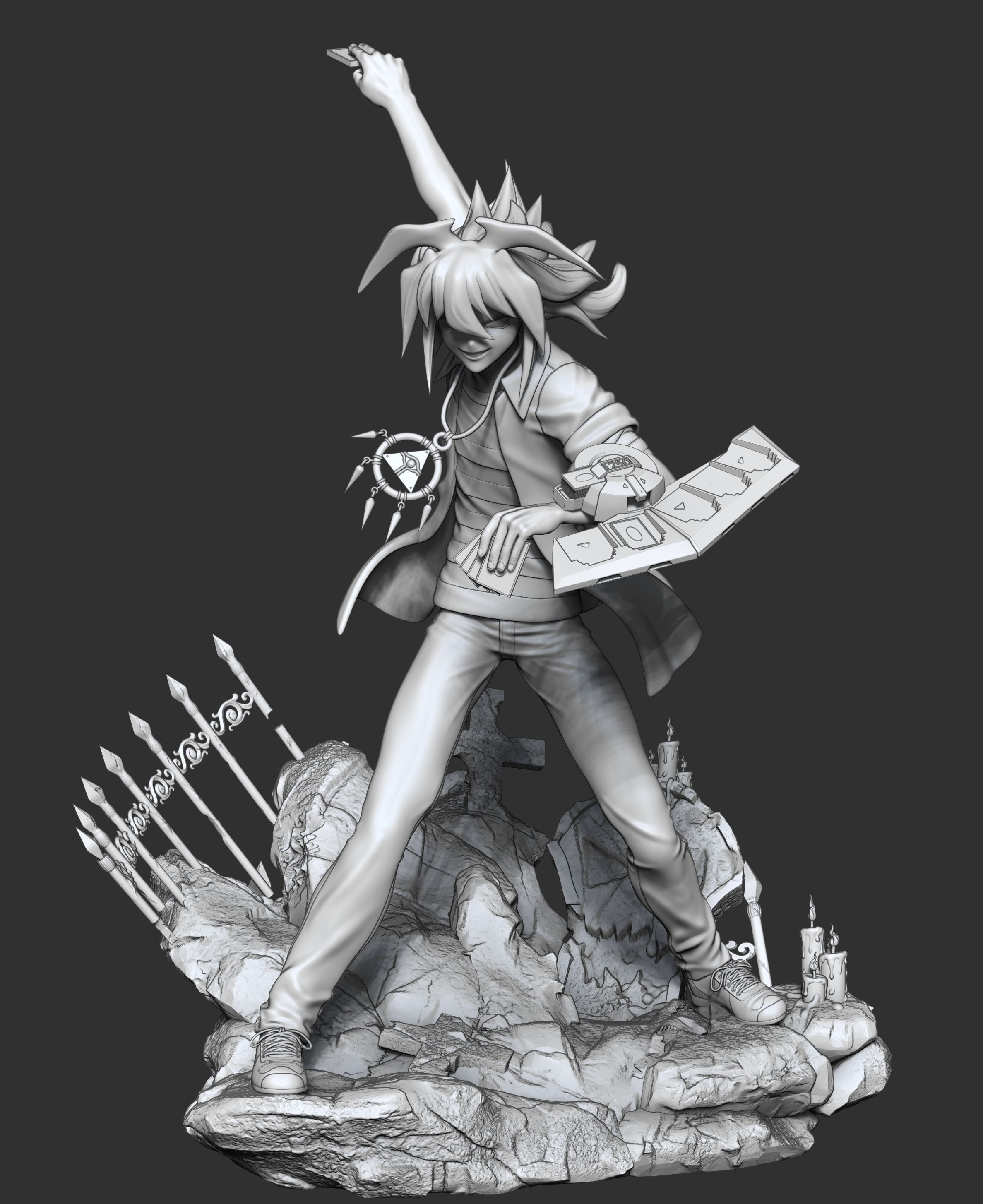 Yami Bakura from yugioh 3D model 3D printable | CGTrader