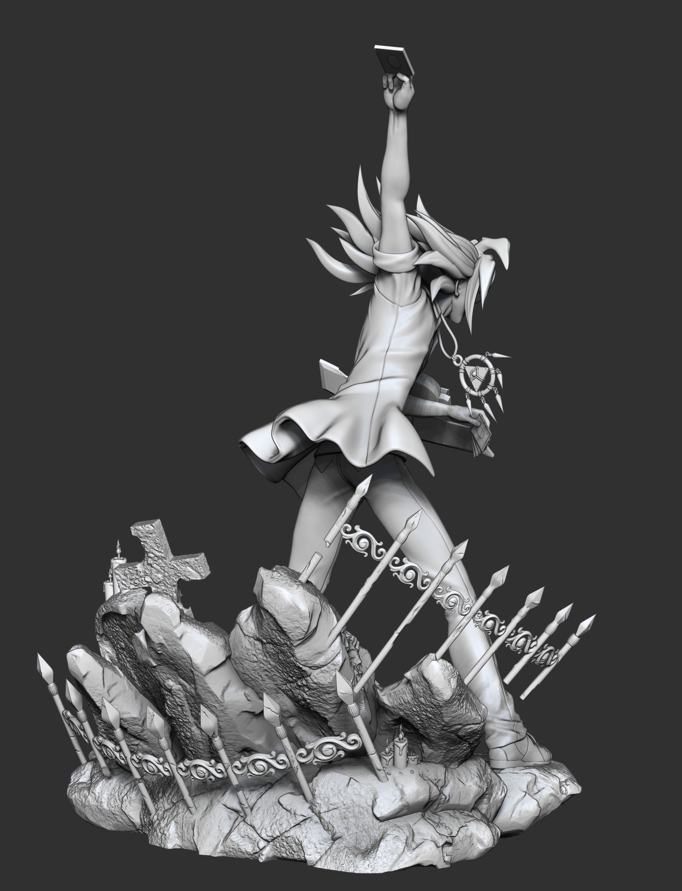 Yami Bakura from yugioh 3D model 3D printable | CGTrader