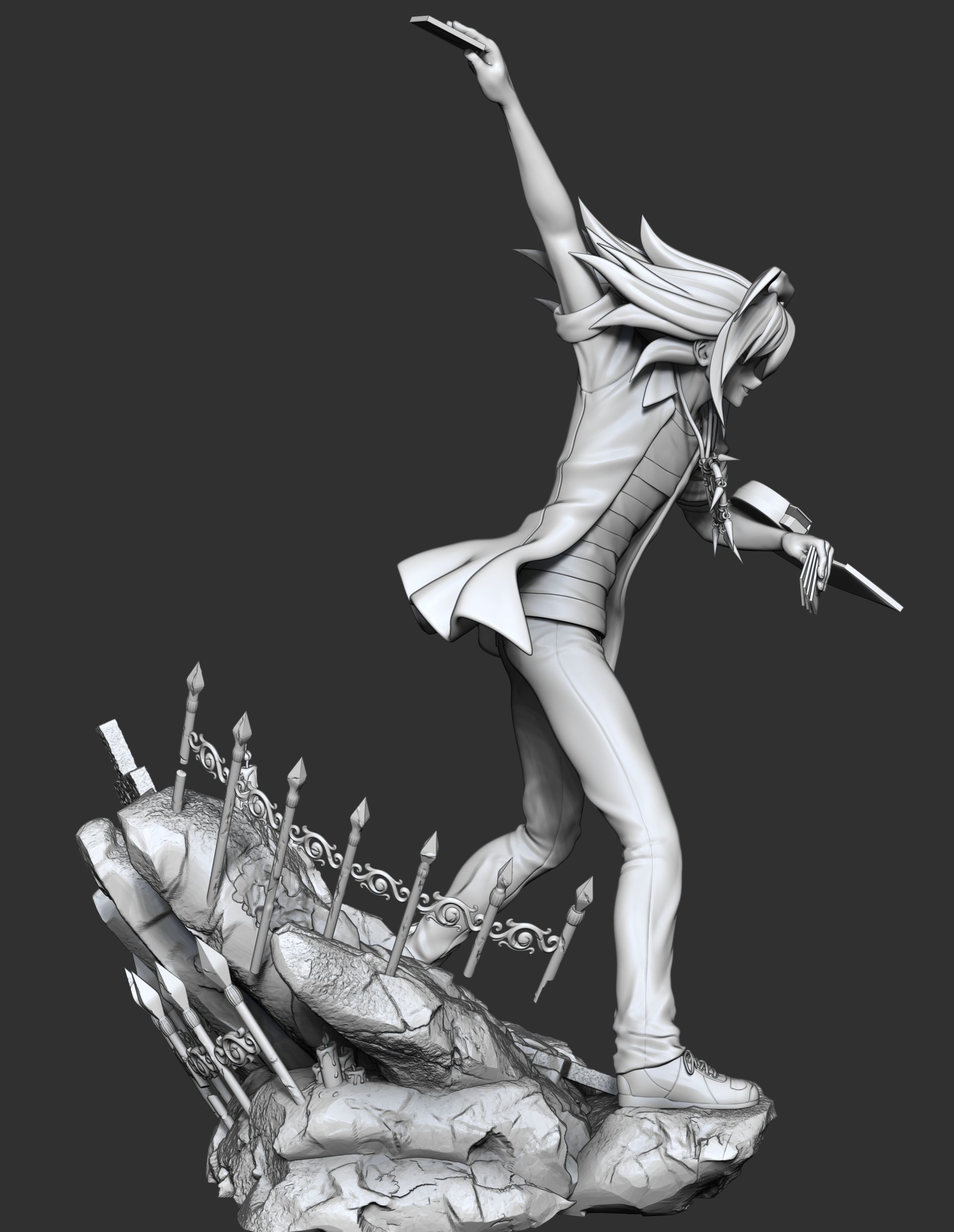 Yami Bakura from yugioh 3D model 3D printable | CGTrader