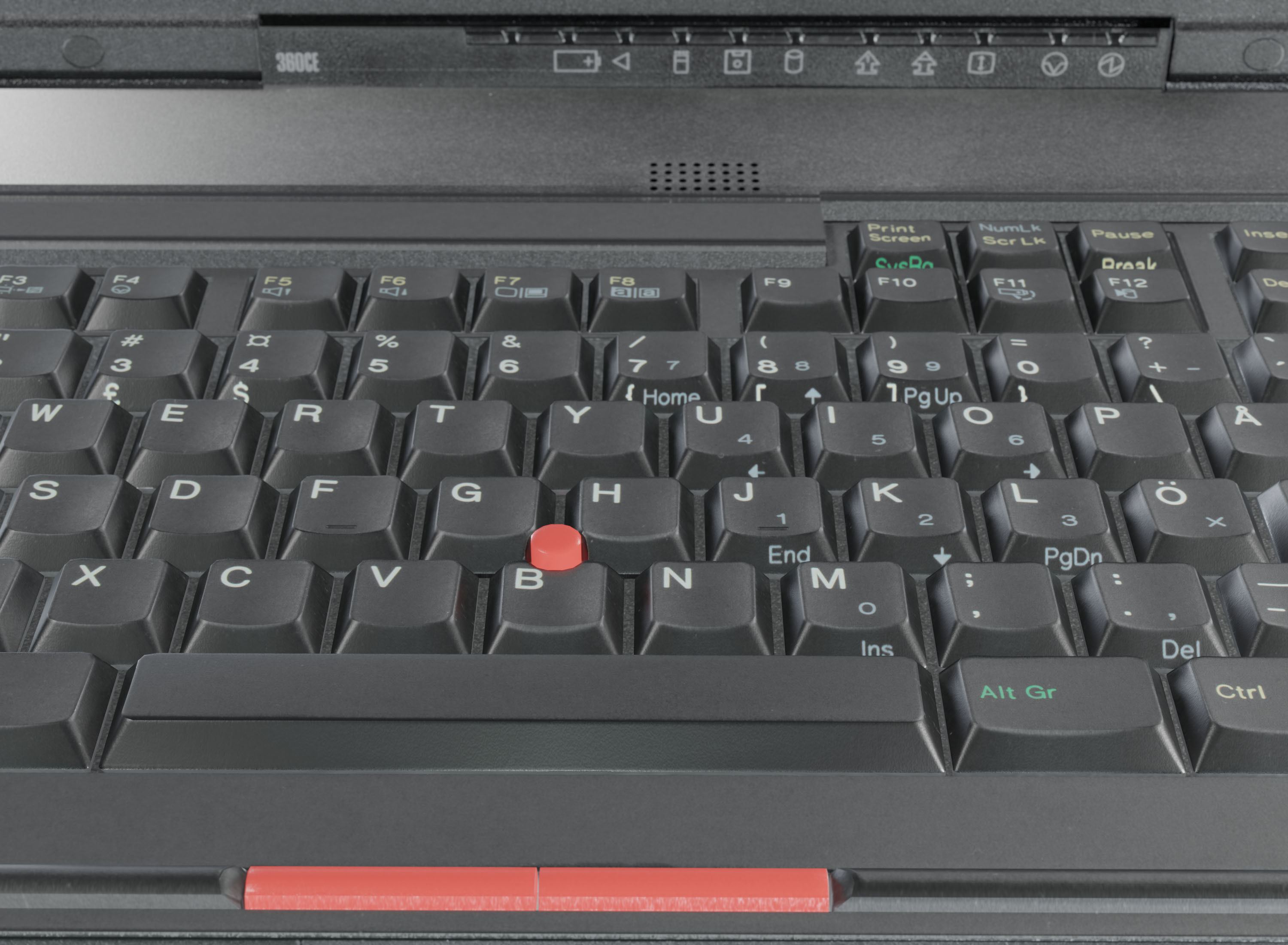 90s Laptop IBM Thinkpad 360CE 3D model rigged | CGTrader