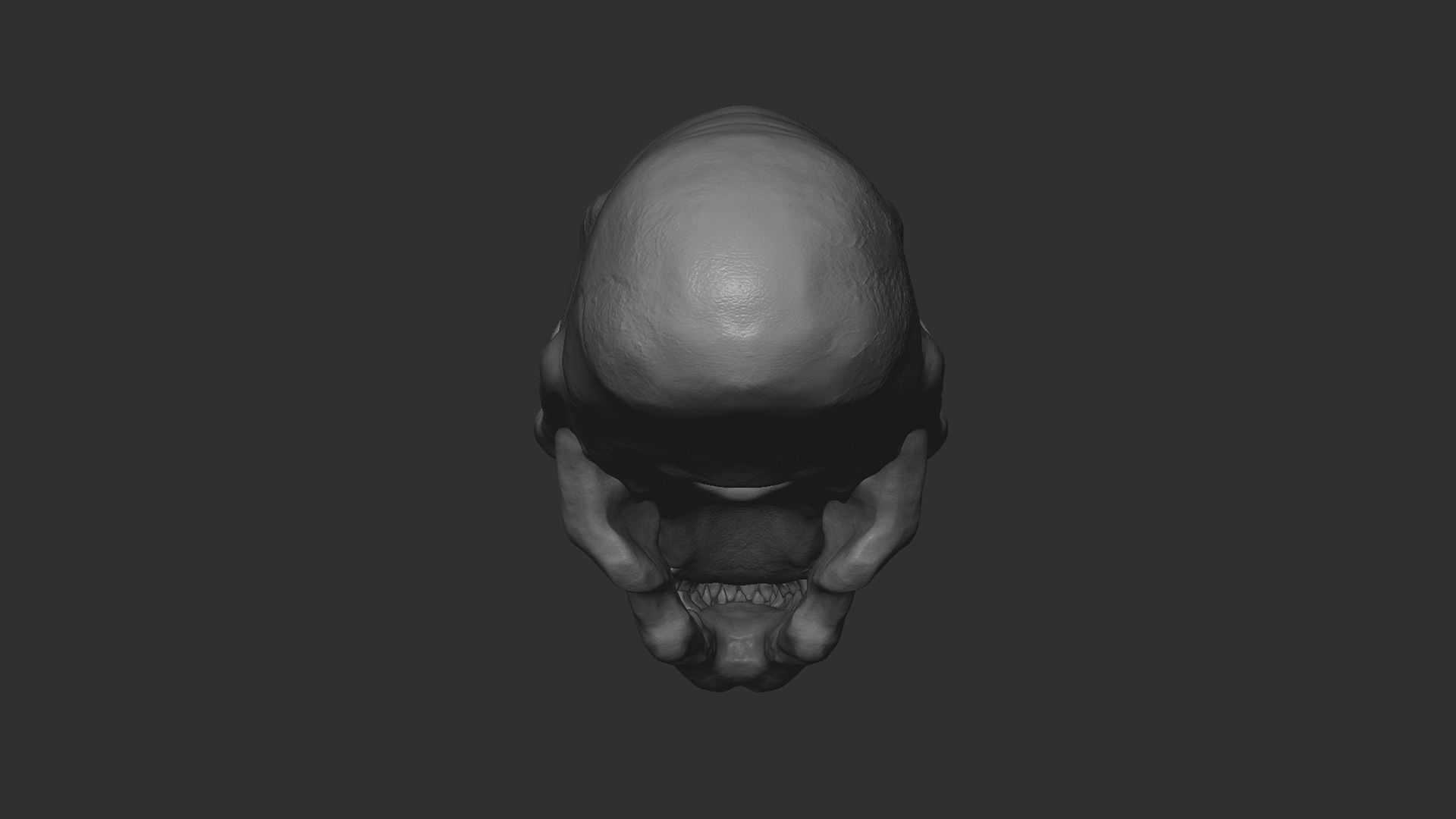 Alien Skull 3D print 3D model 3D printable | CGTrader