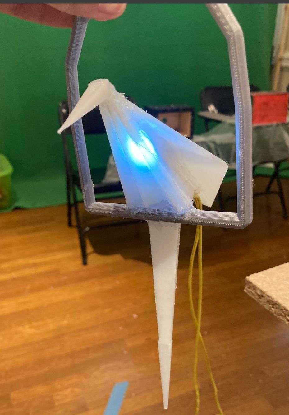 Origami Bird 3D model 3D printable | CGTrader