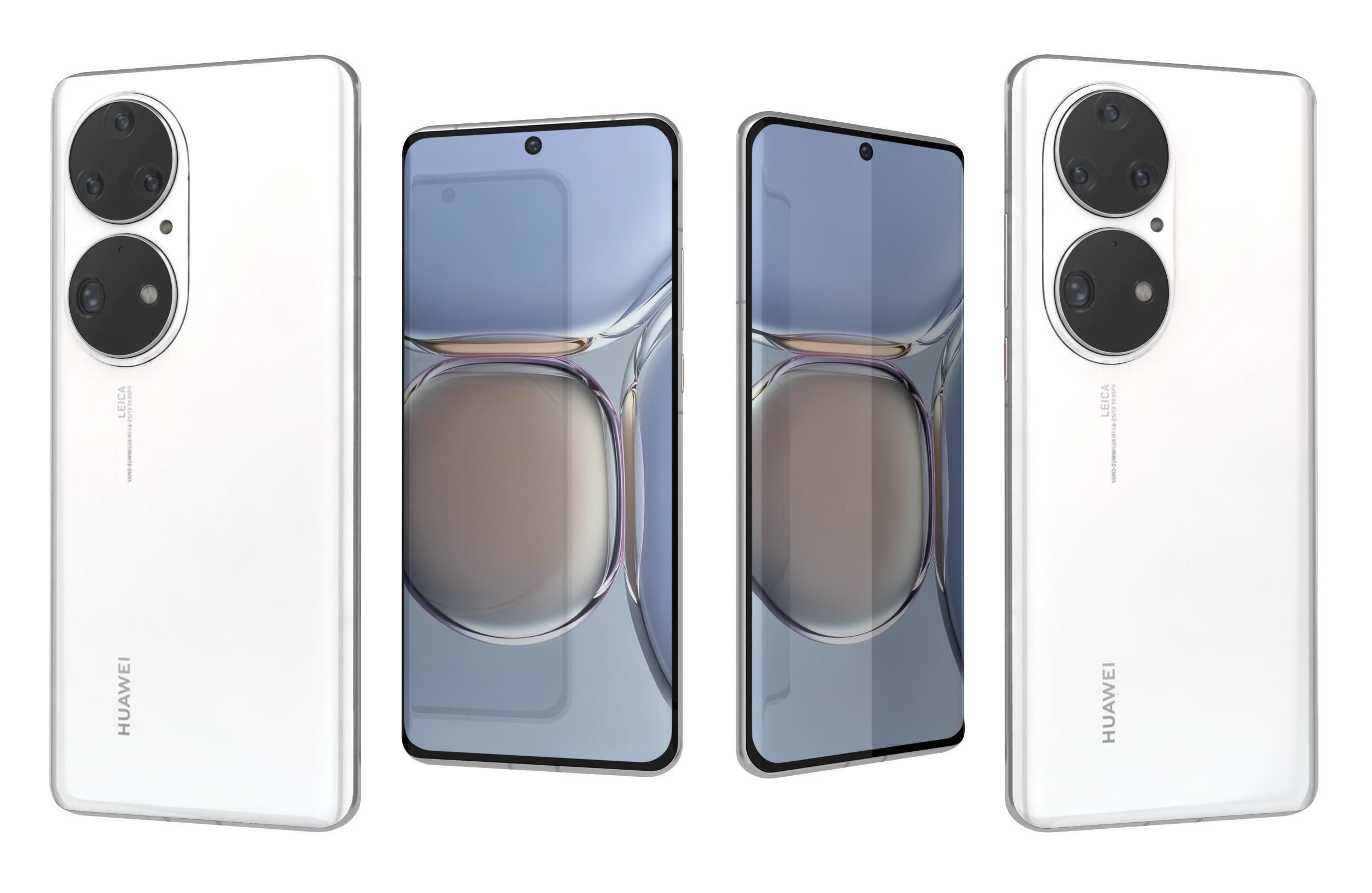 Huawei P50 Pro All Colors 3D model | CGTrader