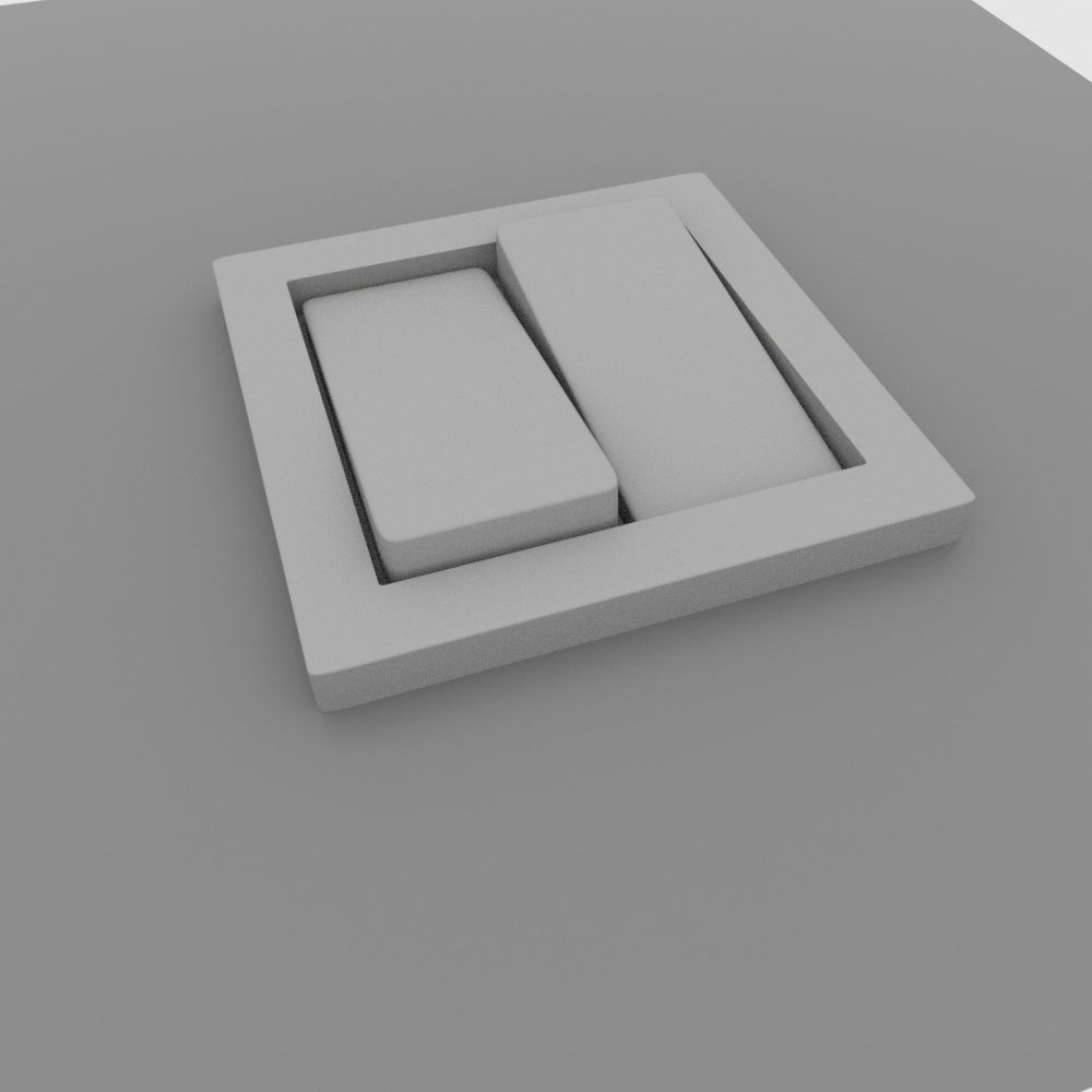Lightswitch light switch free 3D model | CGTrader