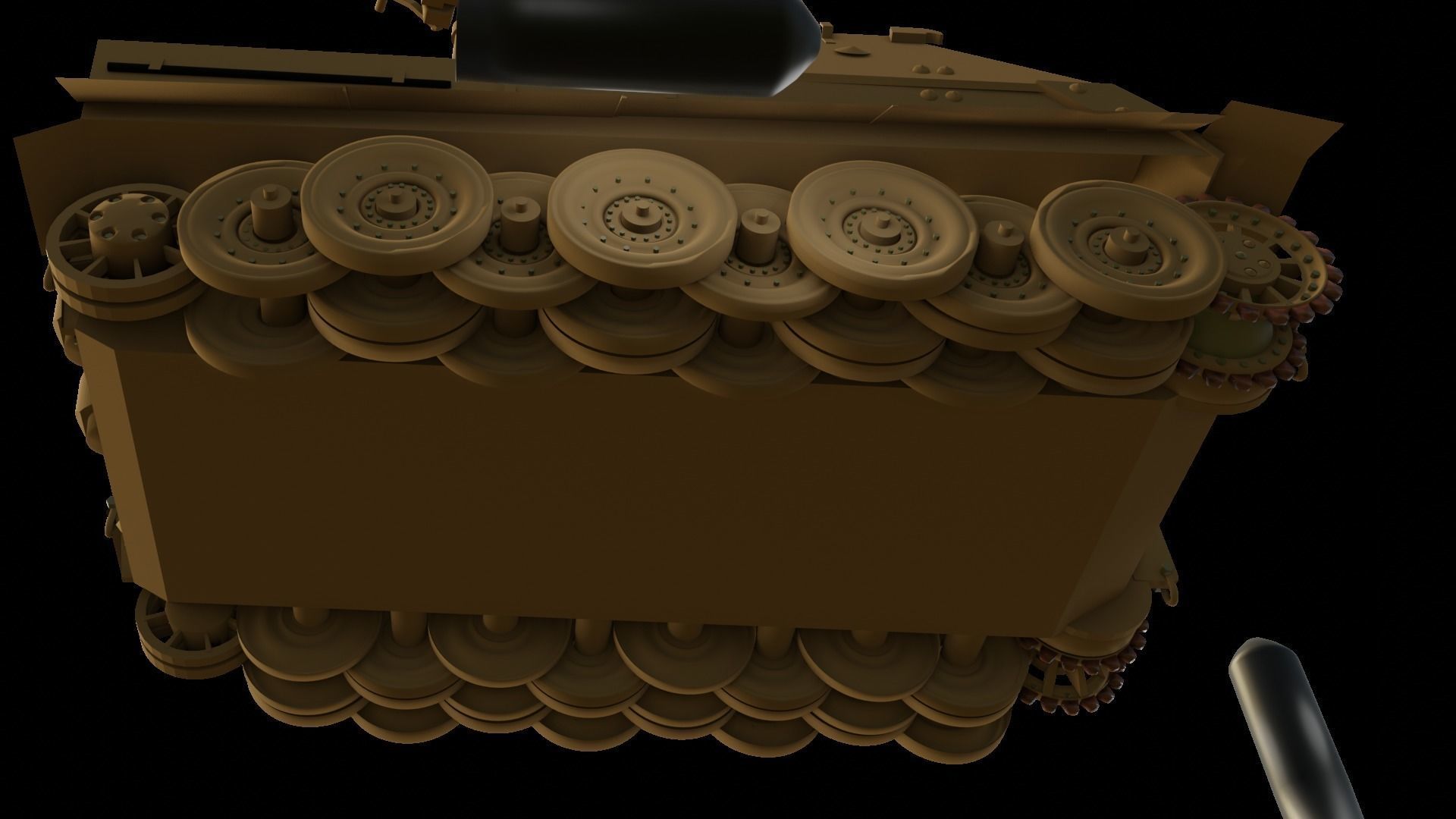 SturmTiger German self-propelled artillery of WW2 free 3D model | CGTrader