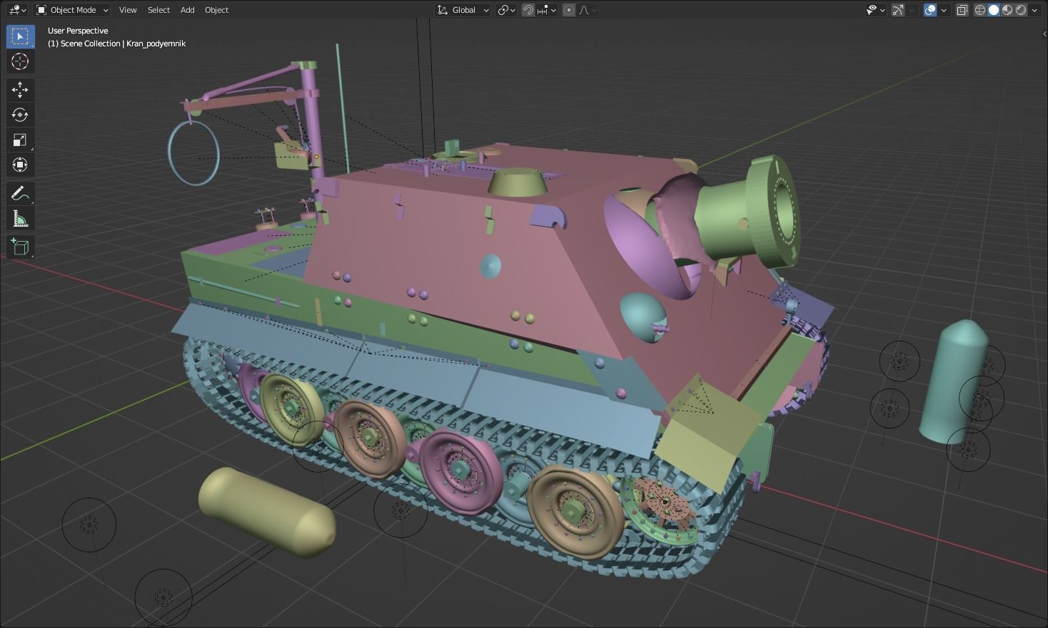 SturmTiger German self-propelled artillery of WW2 free 3D model | CGTrader