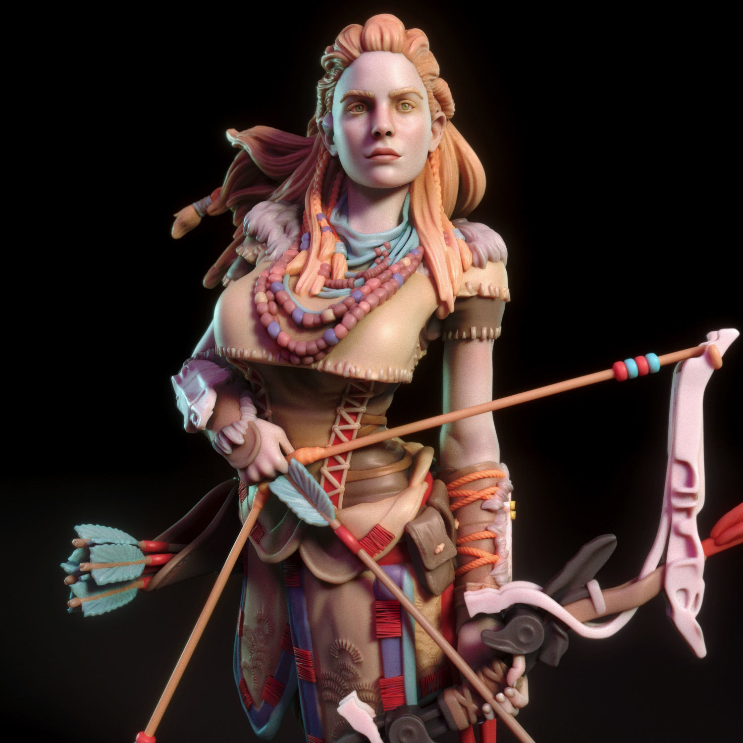 Aloy - 3D printing 3D model 3D printable | CGTrader