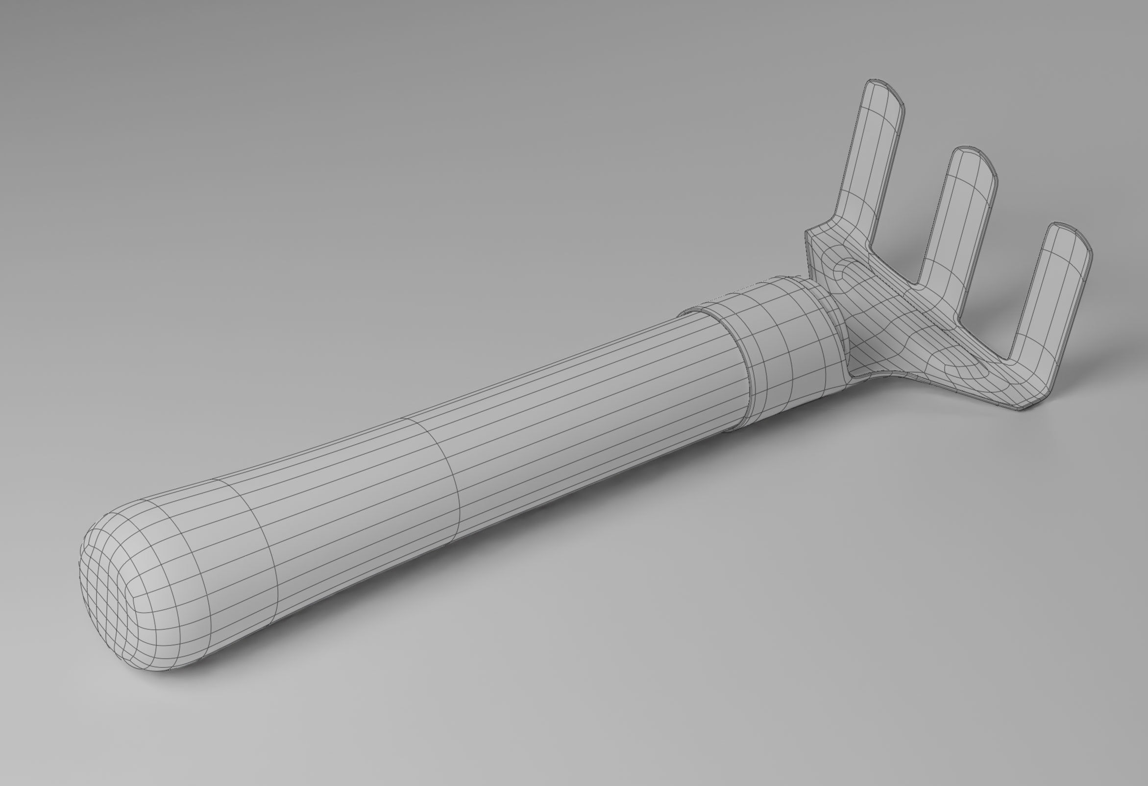 Small Rake 3D model | CGTrader