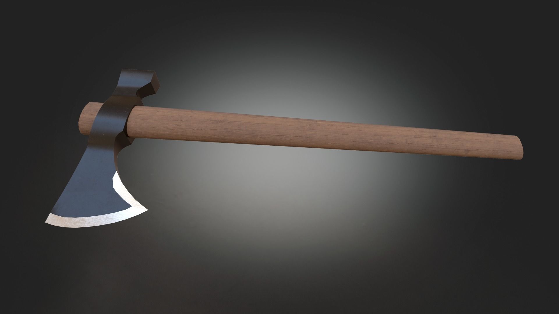 Axe weapon tomahawk T-Hawk PBR game readey free VR / AR / low-poly 3D ...