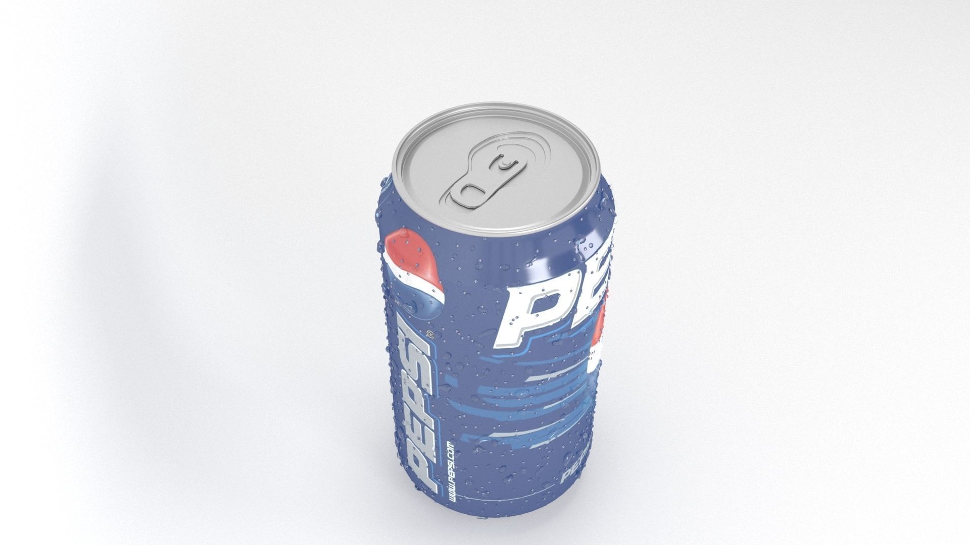 cold drink Pepsi can 3D model | CGTrader