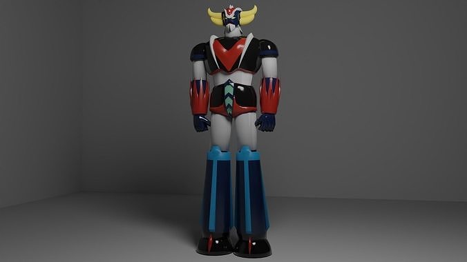 3D model Grendizer robot VR / AR / low-poly | CGTrader
