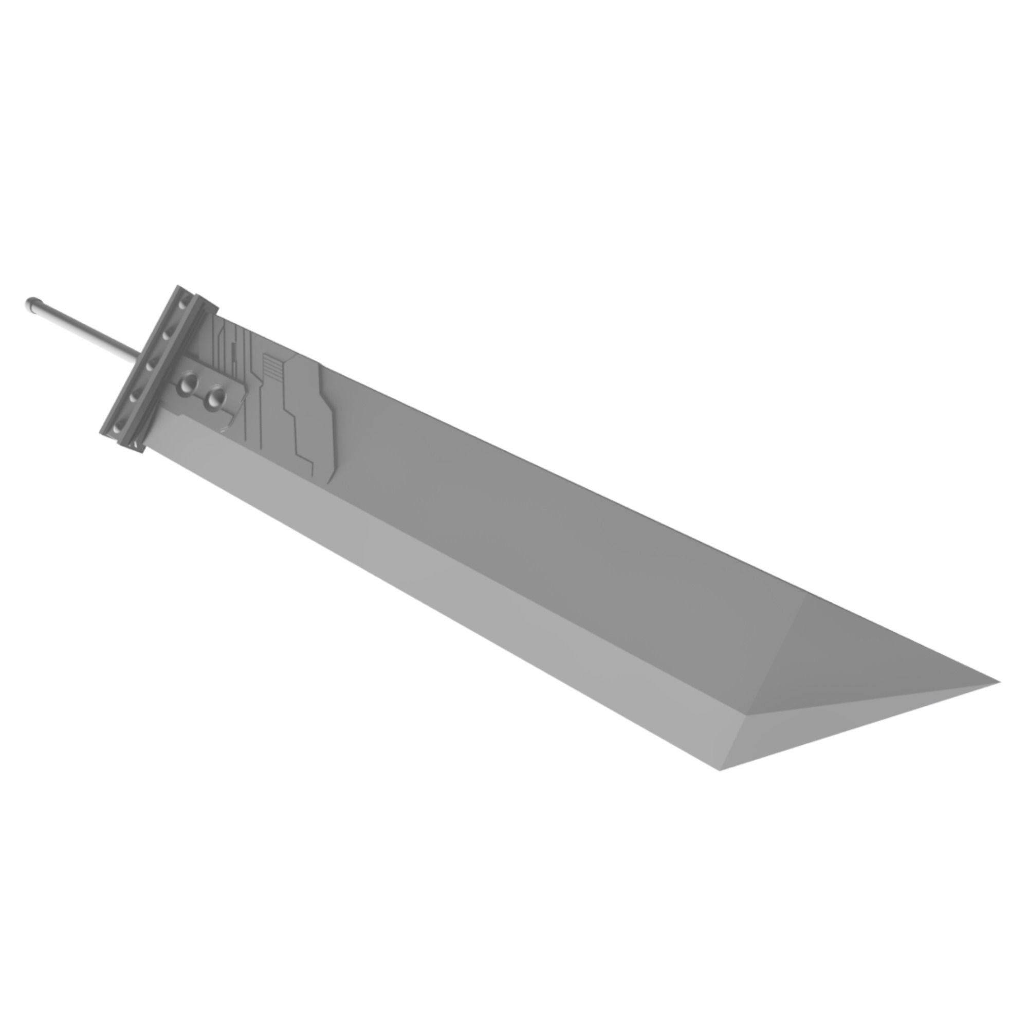 Buster Sword Final Fantasy VII Remake 3D model 3D printable | CGTrader
