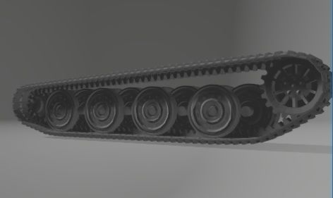 Track Tiger steel wheels 3D model 3D printable | CGTrader