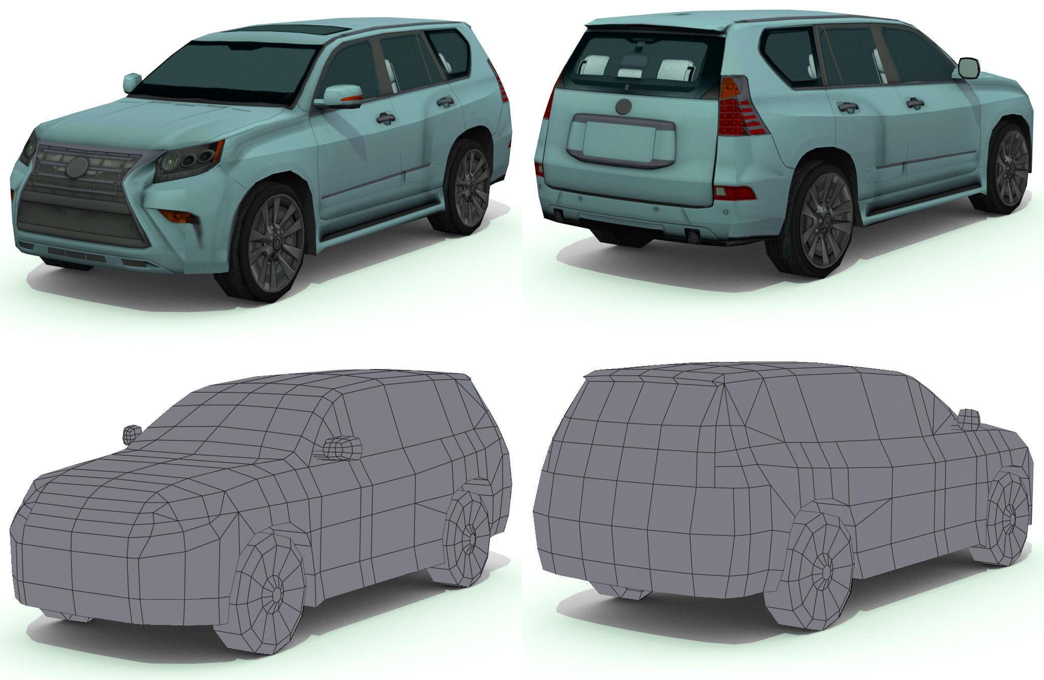 3D model Cars Pack VR / AR / low-poly | CGTrader