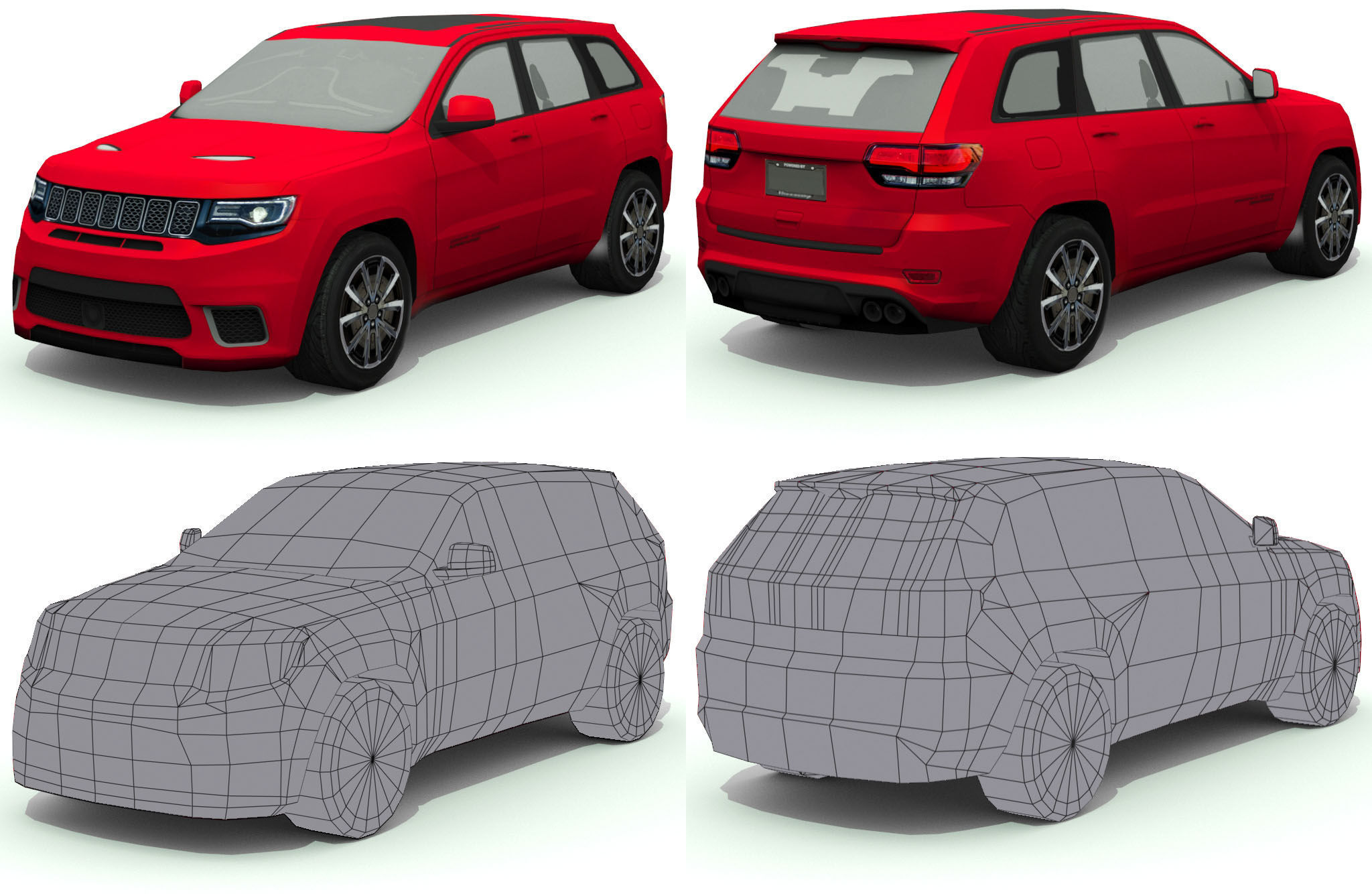 3D model Cars Pack VR / AR / low-poly | CGTrader