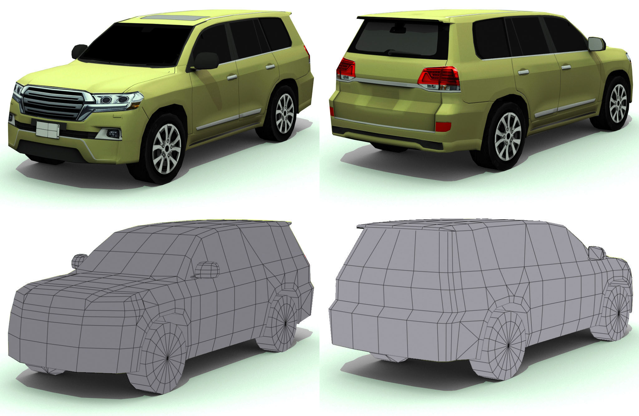 3D model Cars Pack VR / AR / low-poly | CGTrader