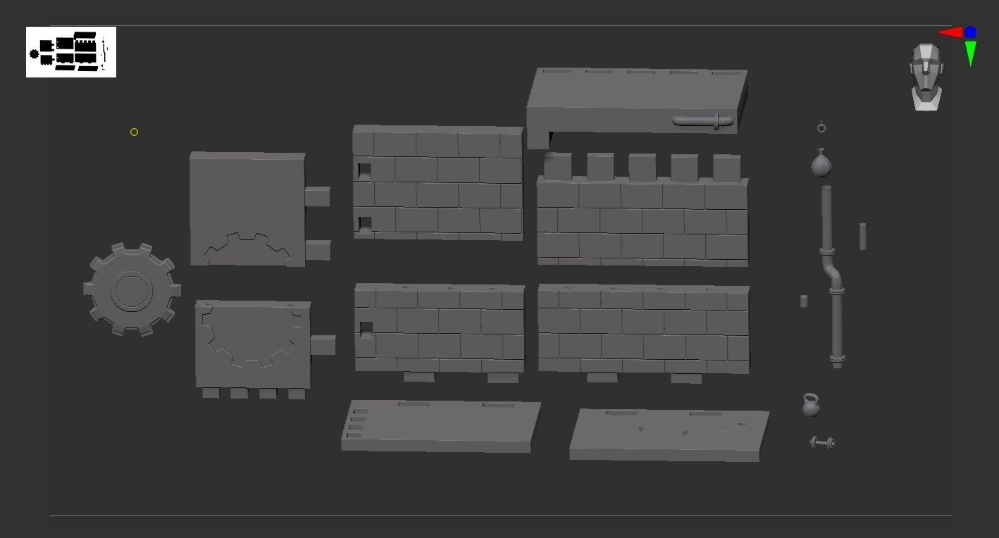 Fallout 4 Strength 3D model 3D printable | CGTrader