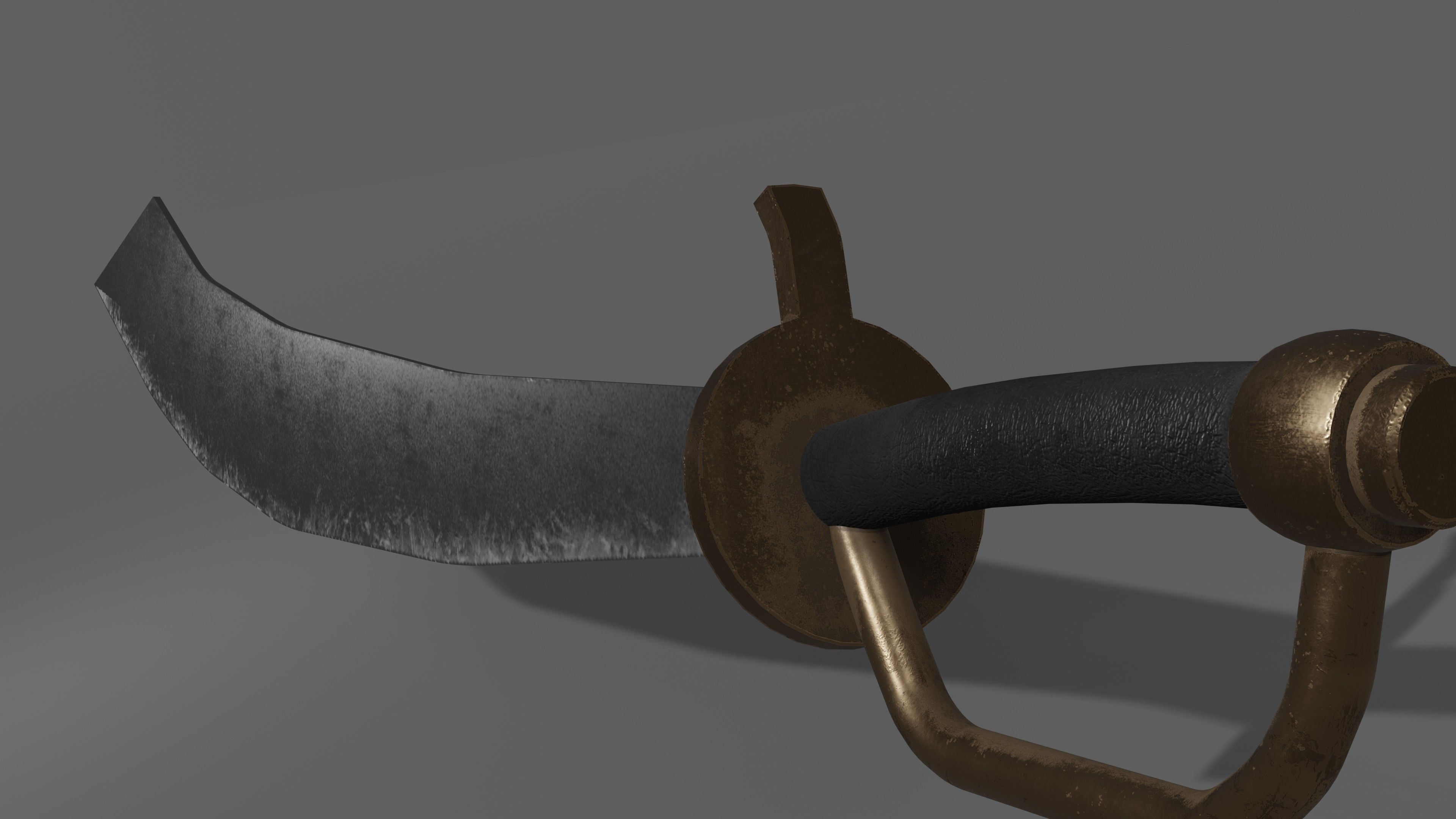 Cutlass Sword 3D model | CGTrader