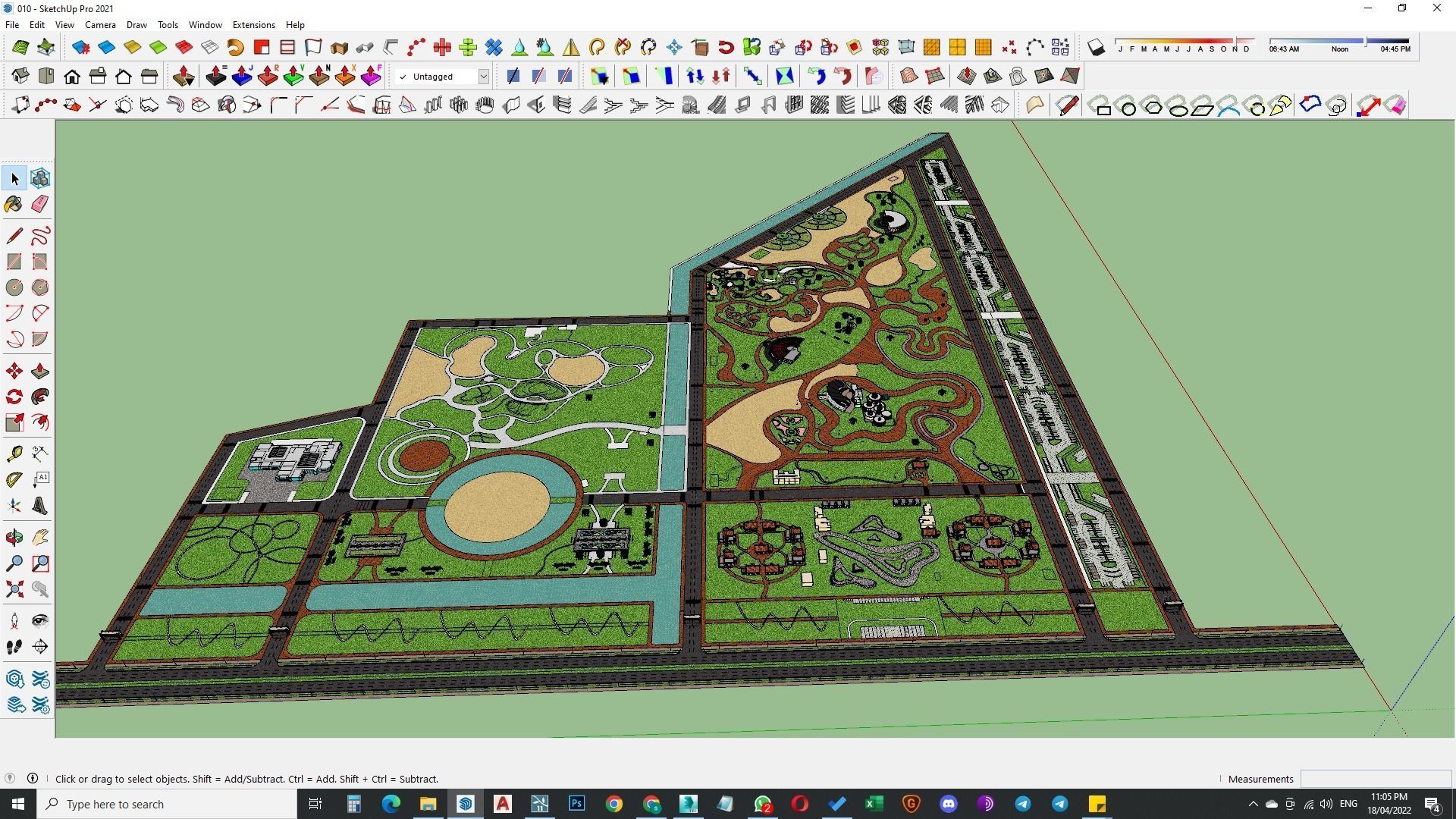Zoo Amusement Park master plan 3d Model 3D model | CGTrader