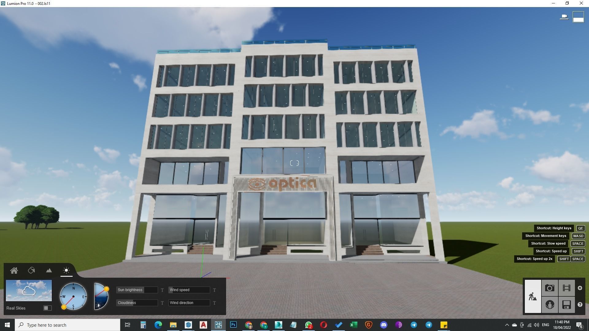 Commercial Building 3D Model 3D model | CGTrader