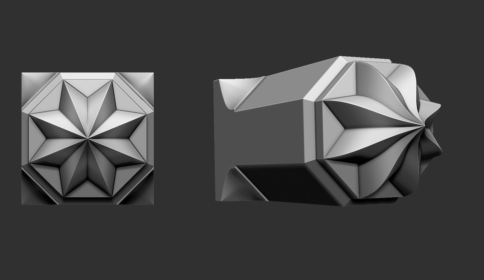 Geometric Column 3D model | CGTrader