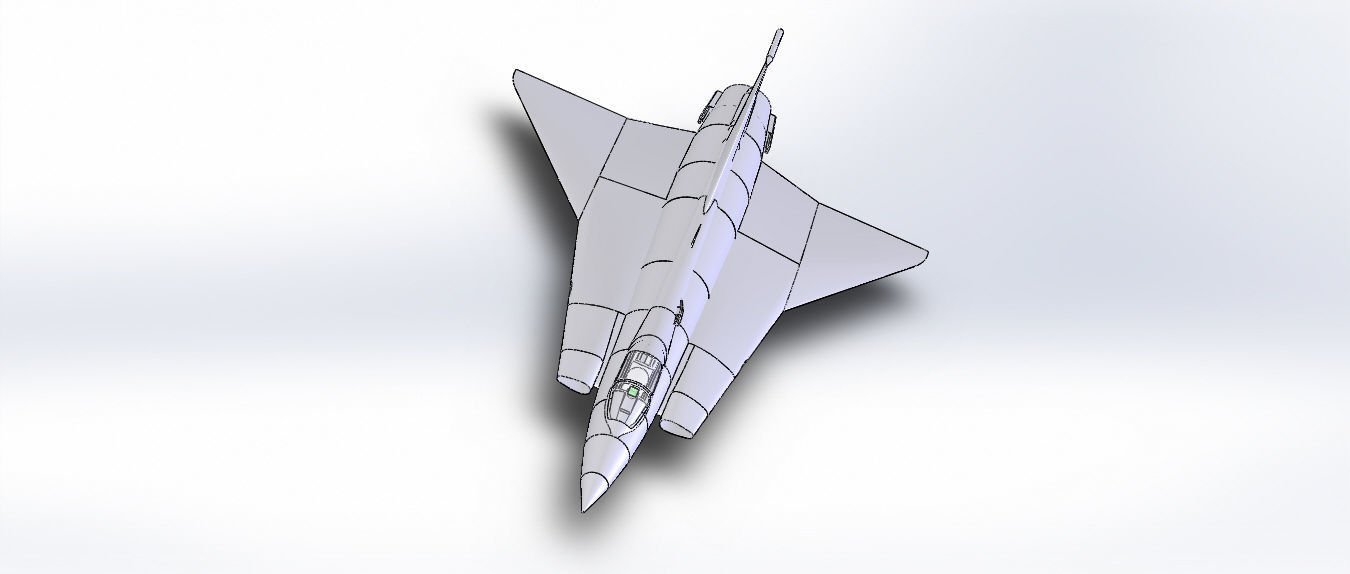 SAAB J-35 Draken free 3D model | CGTrader