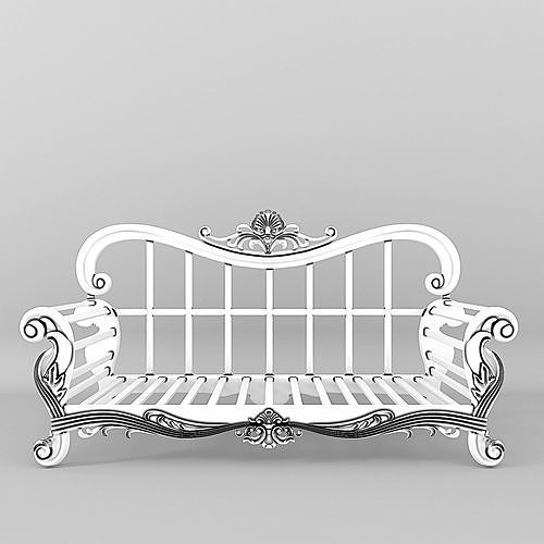 Sofa03 victorian sofa 3D model | CGTrader