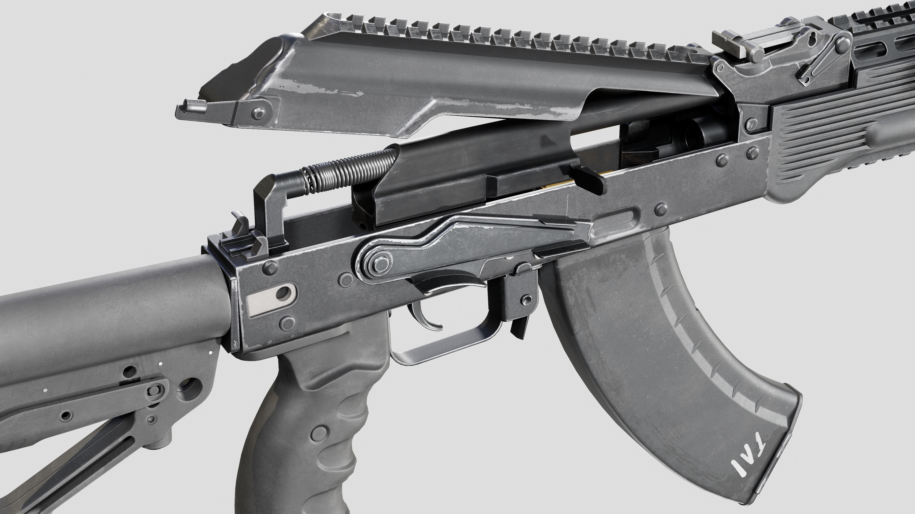 3D model AK-203 VR / AR / low-poly | CGTrader