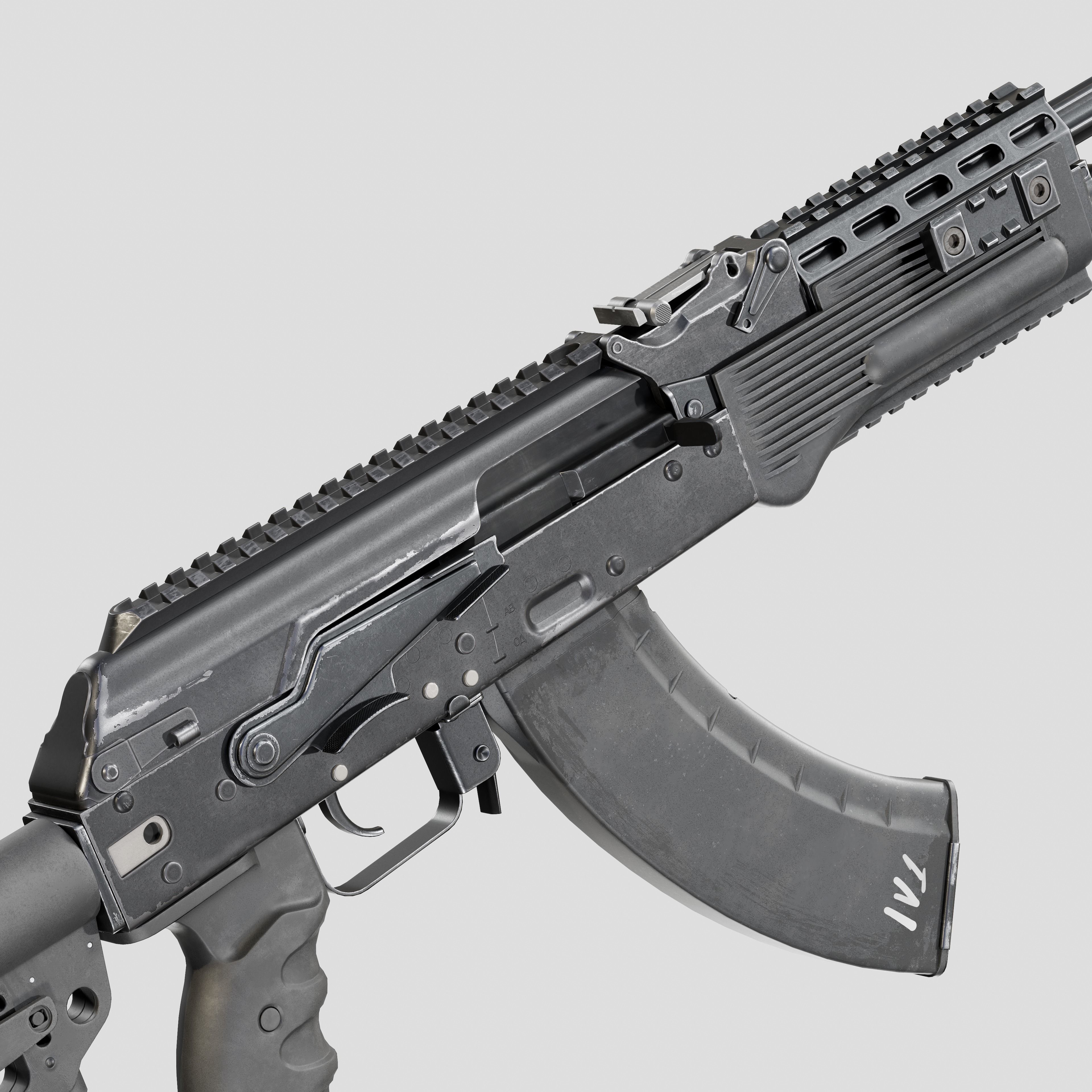 3D model AK-203 VR / AR / low-poly | CGTrader