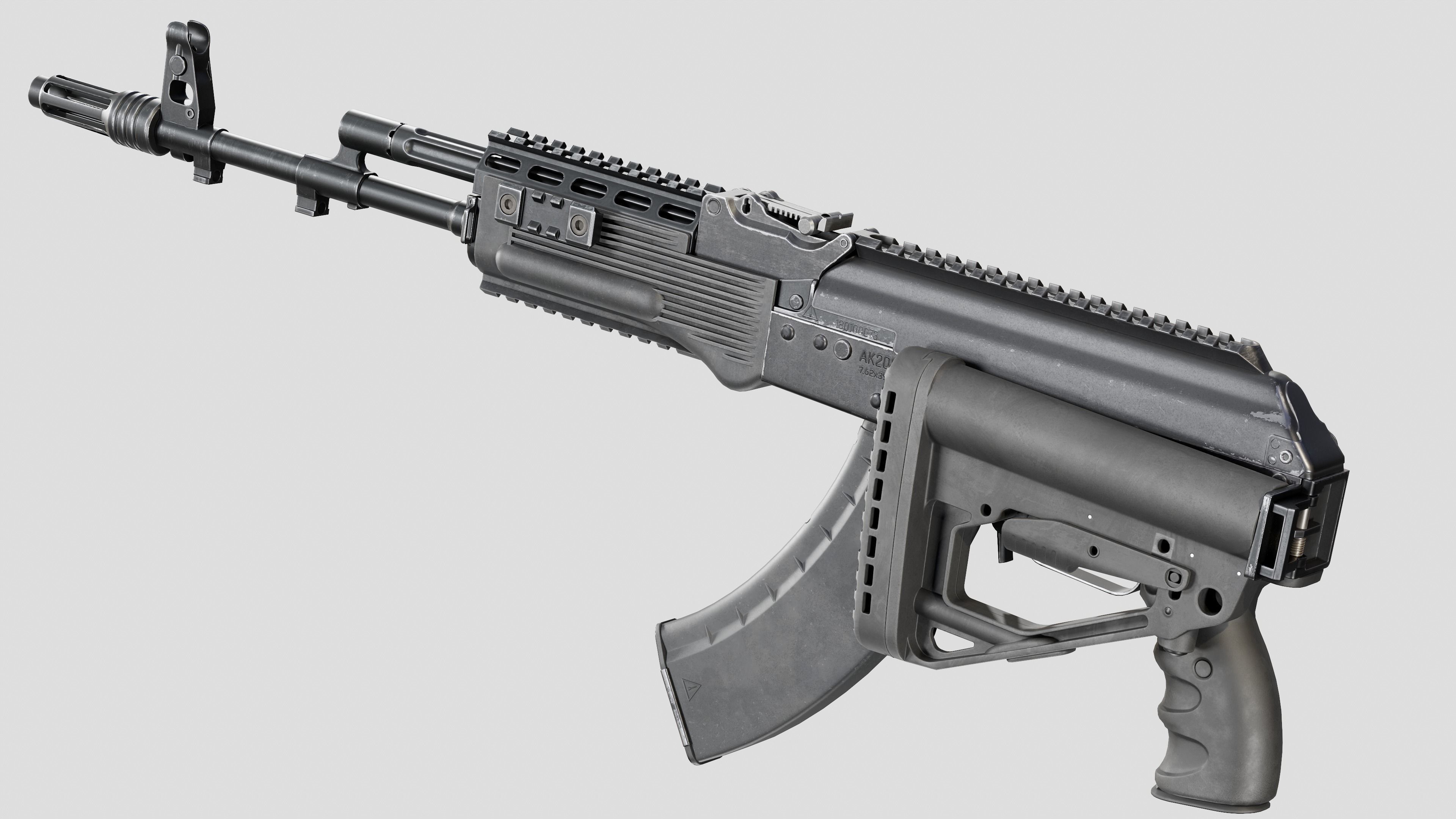 3D model AK-203 VR / AR / low-poly | CGTrader