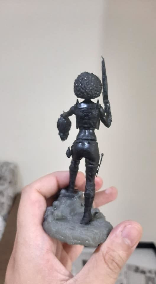 Lady Lobo 3D Print 3D model 3D printable | CGTrader