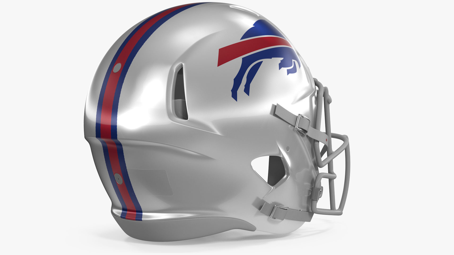 Buffalo Bills American Football Helmet 3D model | CGTrader