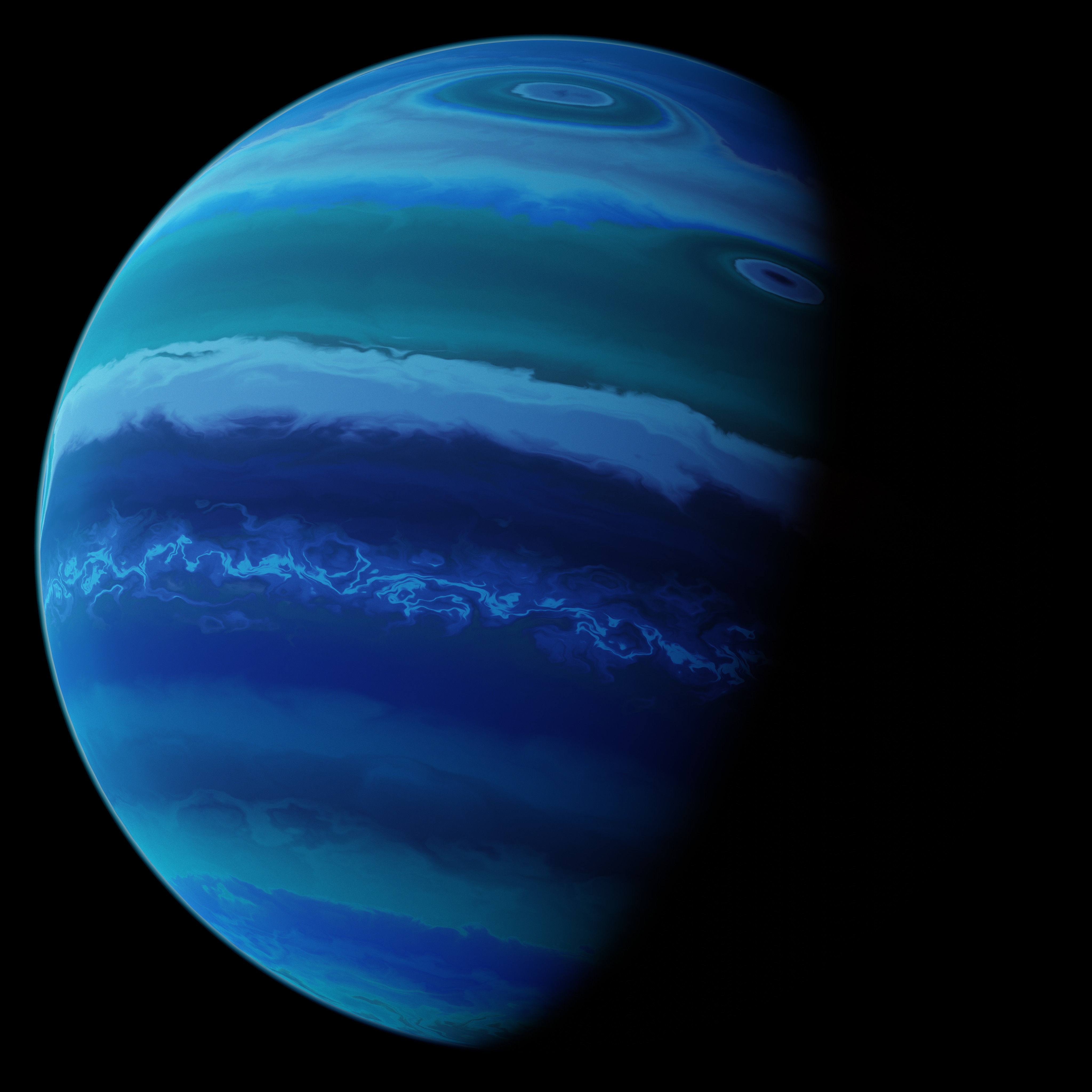 Gas Giant Planet 03 - 4k free 3D model | CGTrader