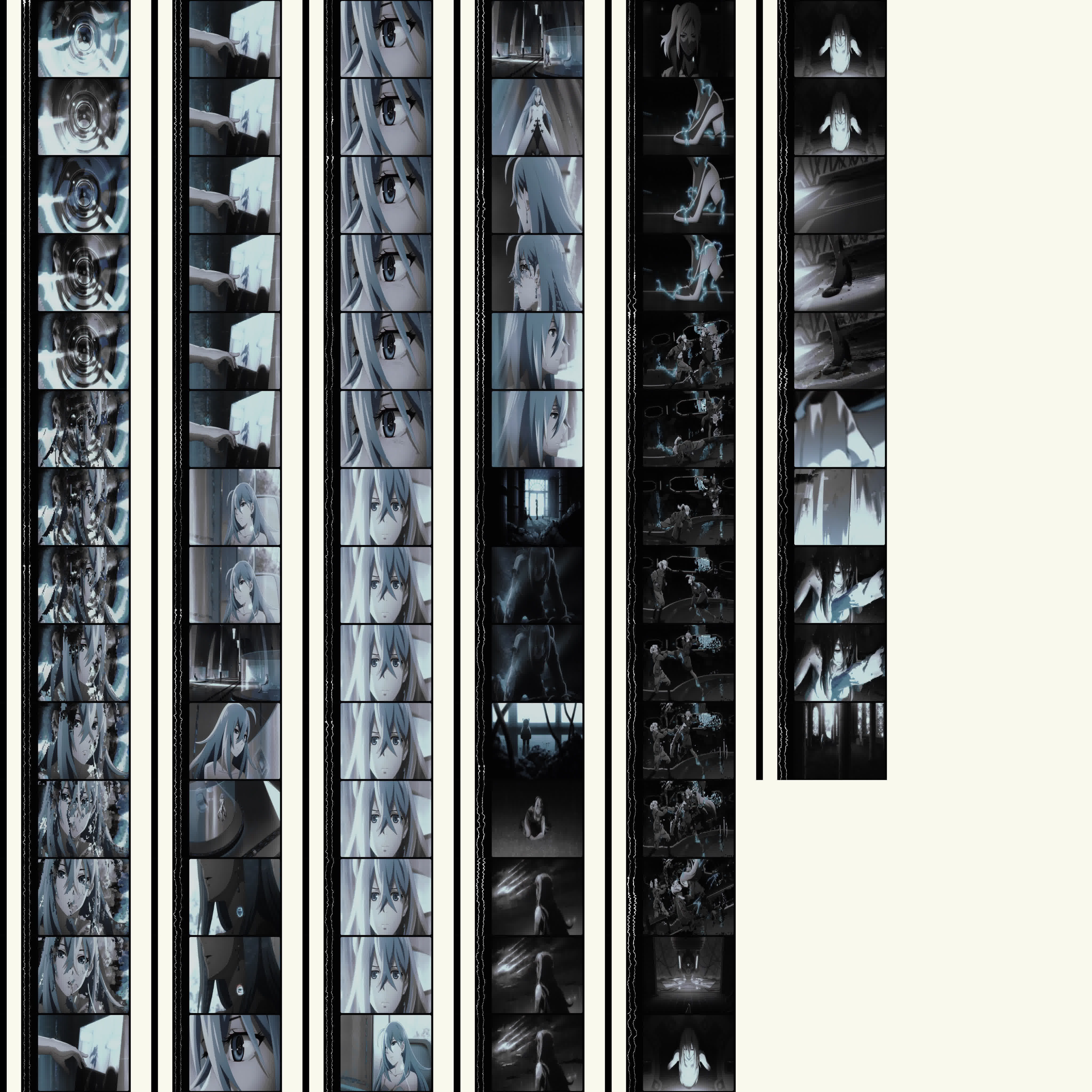 Film roll rig - CinemaScope Anamorphic 4-perforation 3D model rigged ...