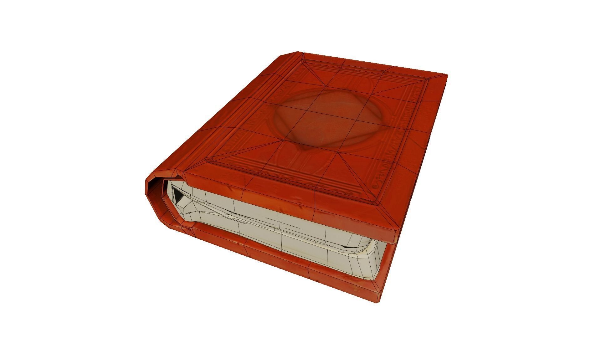 3D model Book - Low poly - Animated VR / AR / low-poly | CGTrader