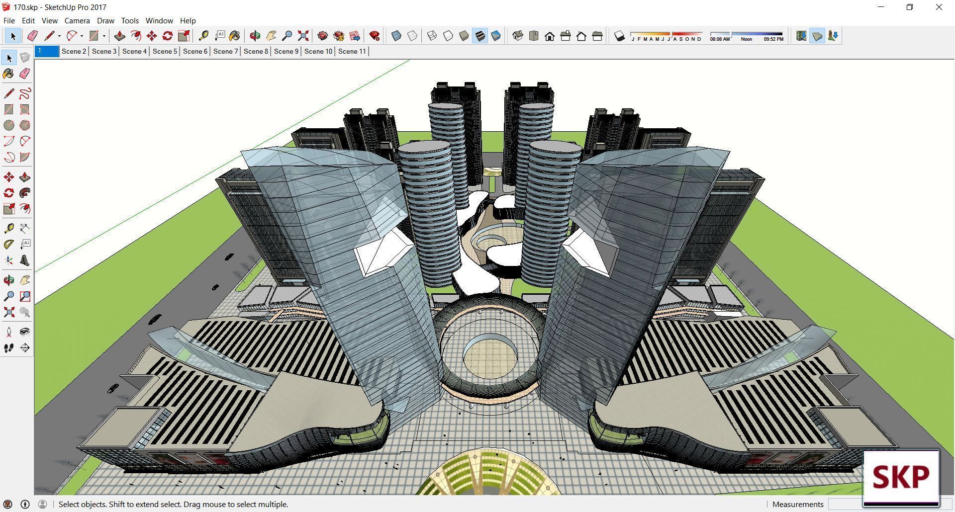 Sketchup Complex 170 3D model | CGTrader