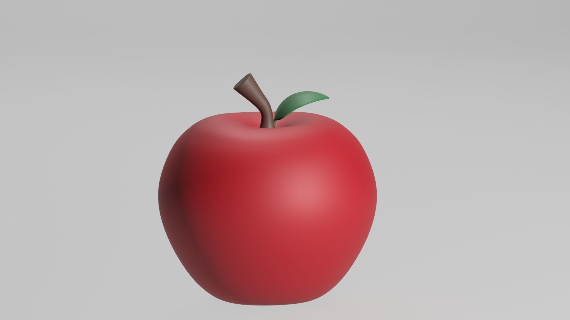 Apple free 3D model | CGTrader