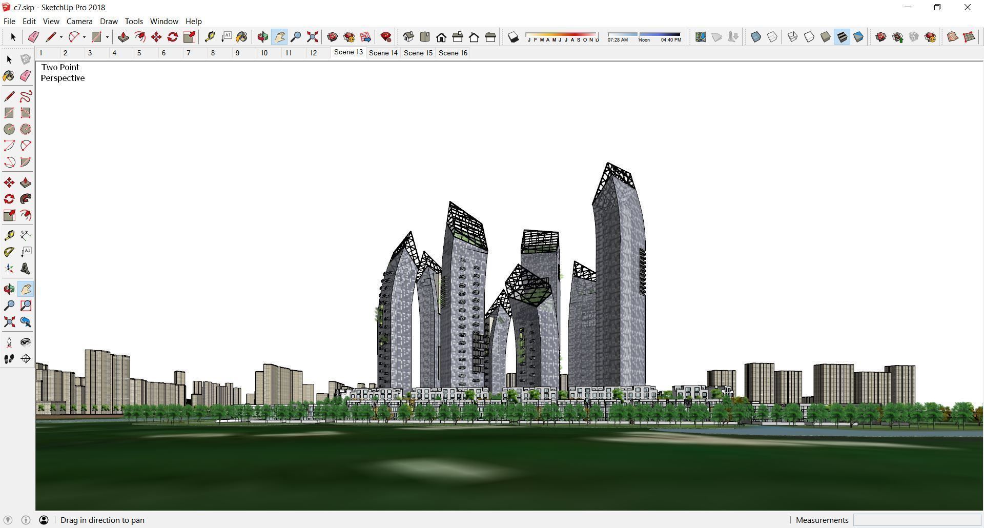 Sketchup Complex C7 3D model | CGTrader