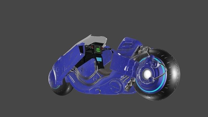 3D model Bat Bike VR / AR / low-poly | CGTrader