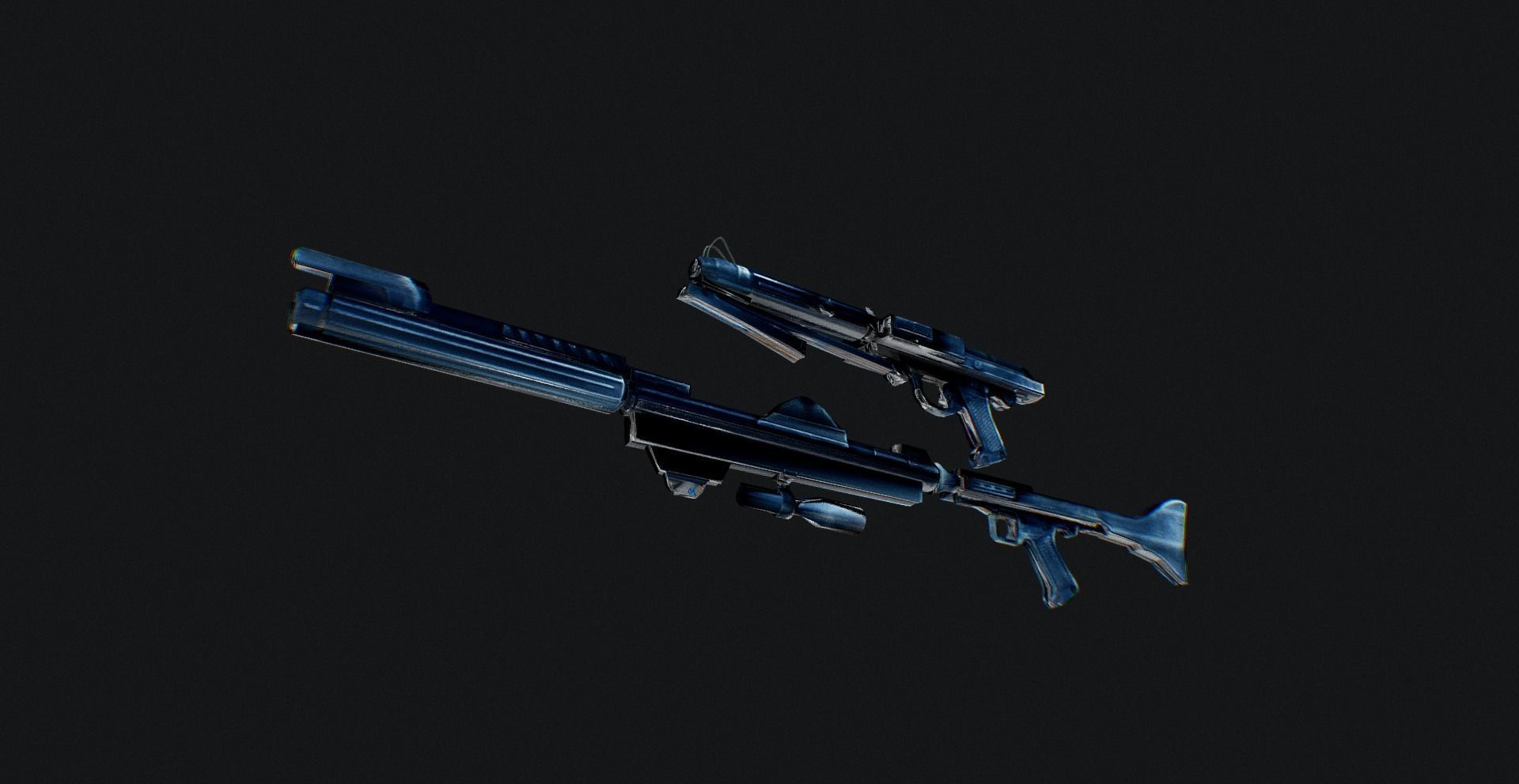 Star Wars Clone Trooper Guns DC 15A 3D model | CGTrader