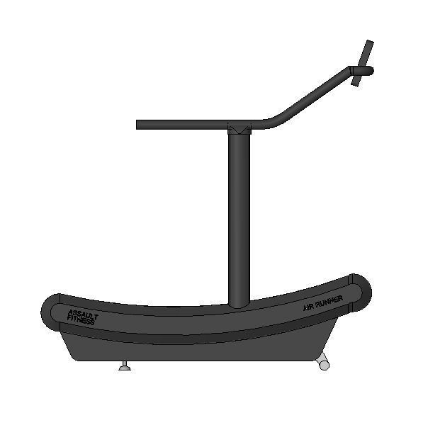 Treadmill Revit Family 3D model | CGTrader